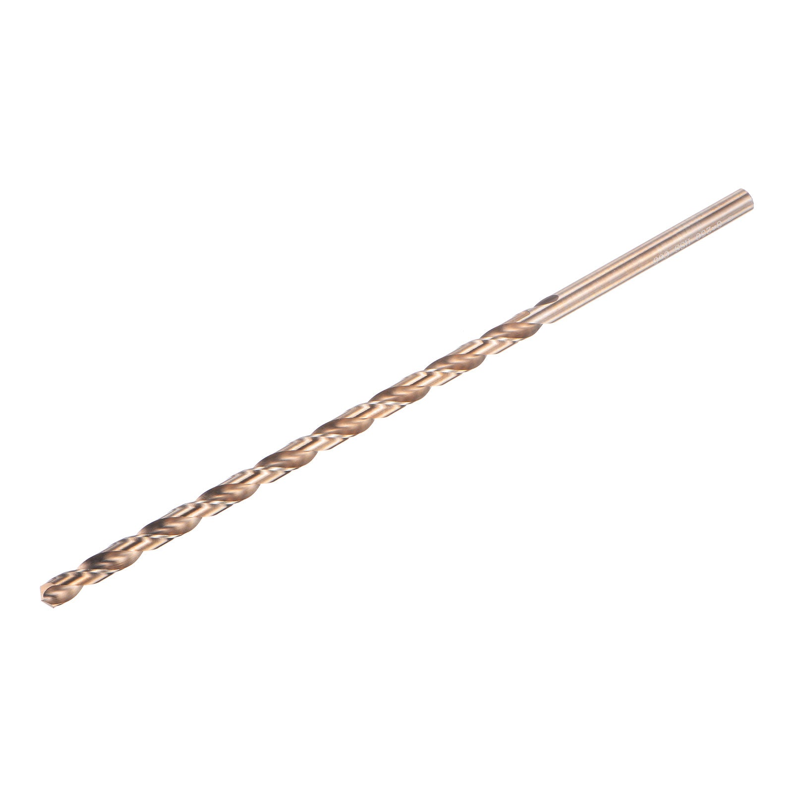 Uxcell M35 High Speed Steel Twist Drill Bit, Gold Oxide 8mm Drill Dia ...