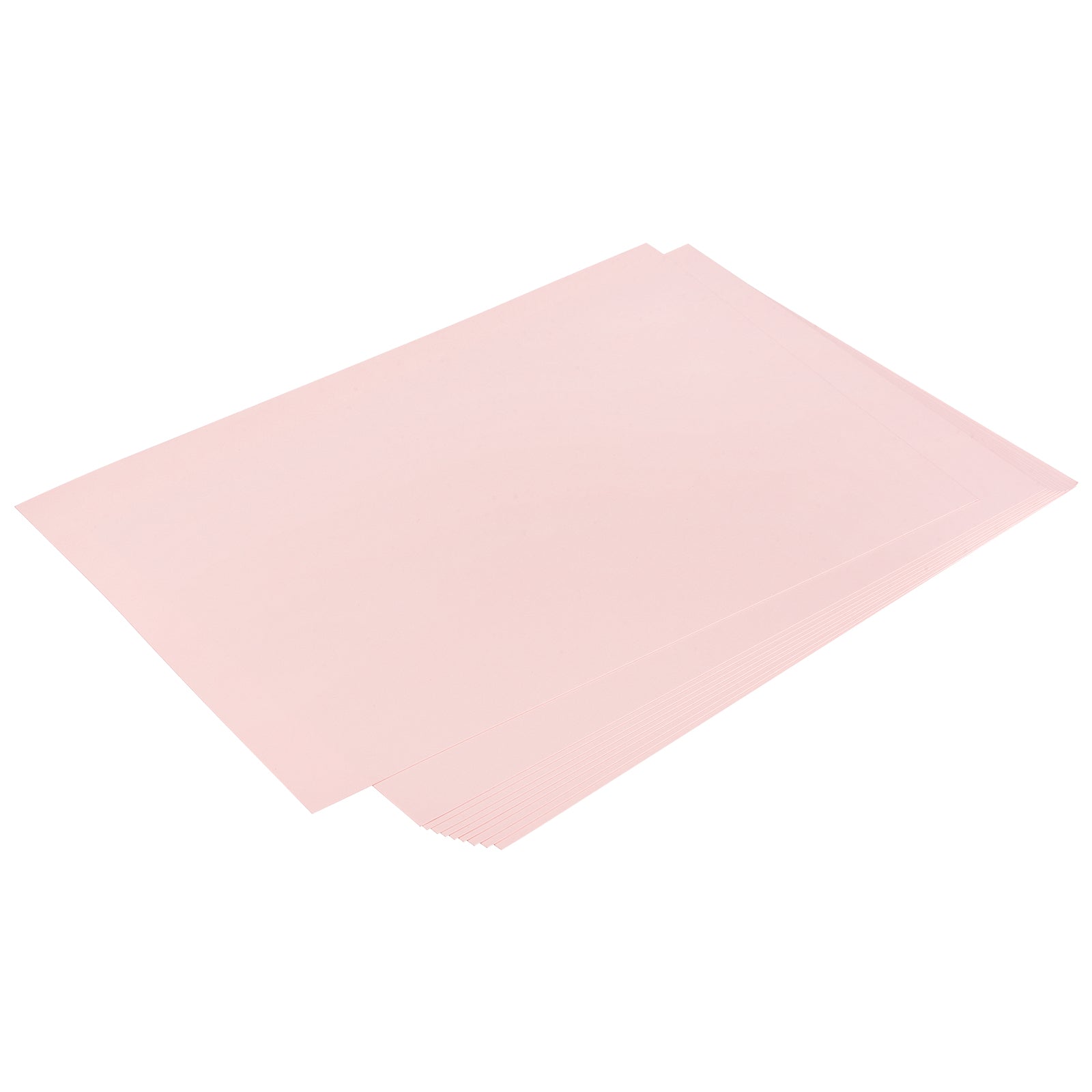 Cardstock Scrapbook Paper 8.3" x 11.7", 92 Lb/250gsm, Light Pink Pack ...
