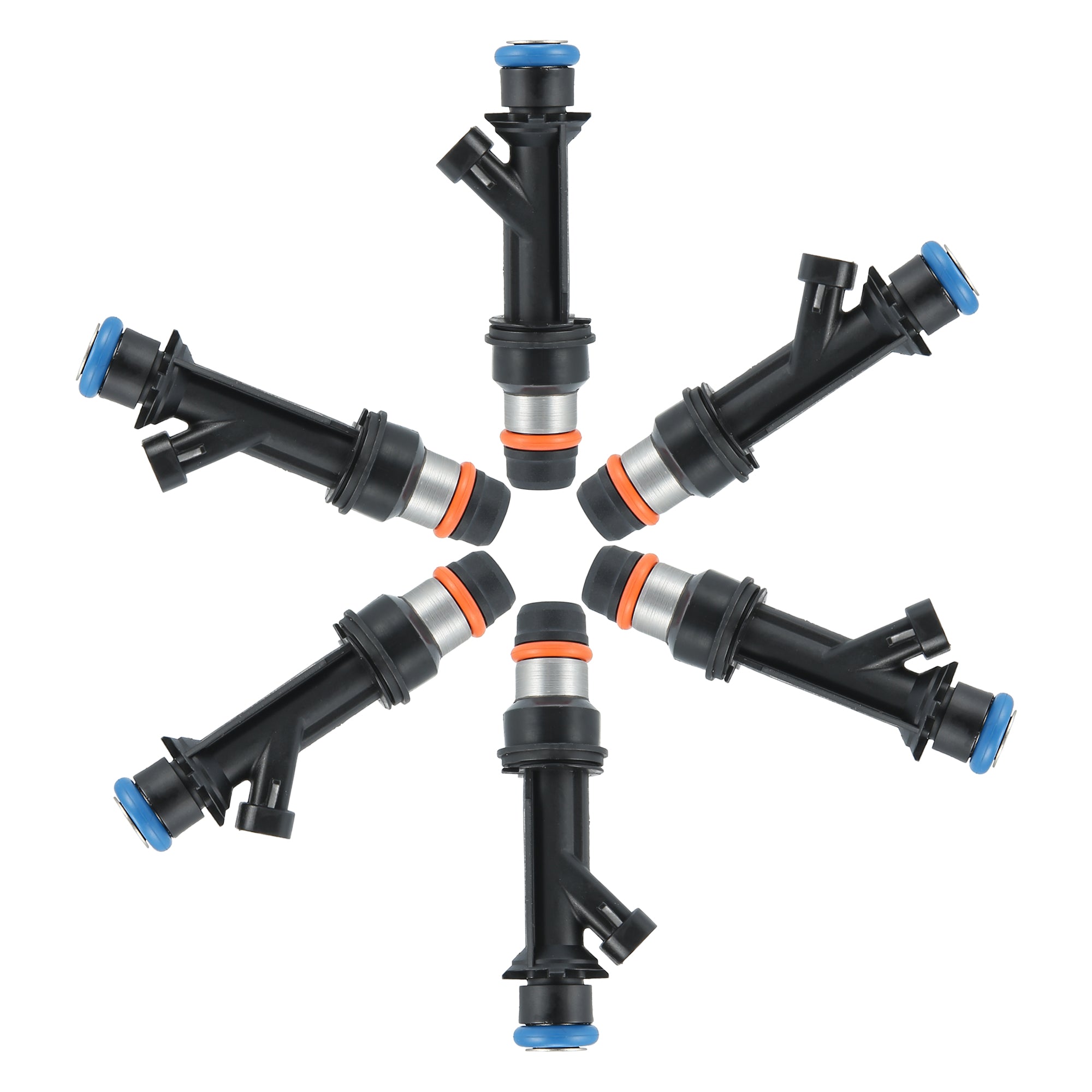 6 Pcs Fuel Injectors FJ319 12569573 for Chevrolet Trail Blazer for GMC ...