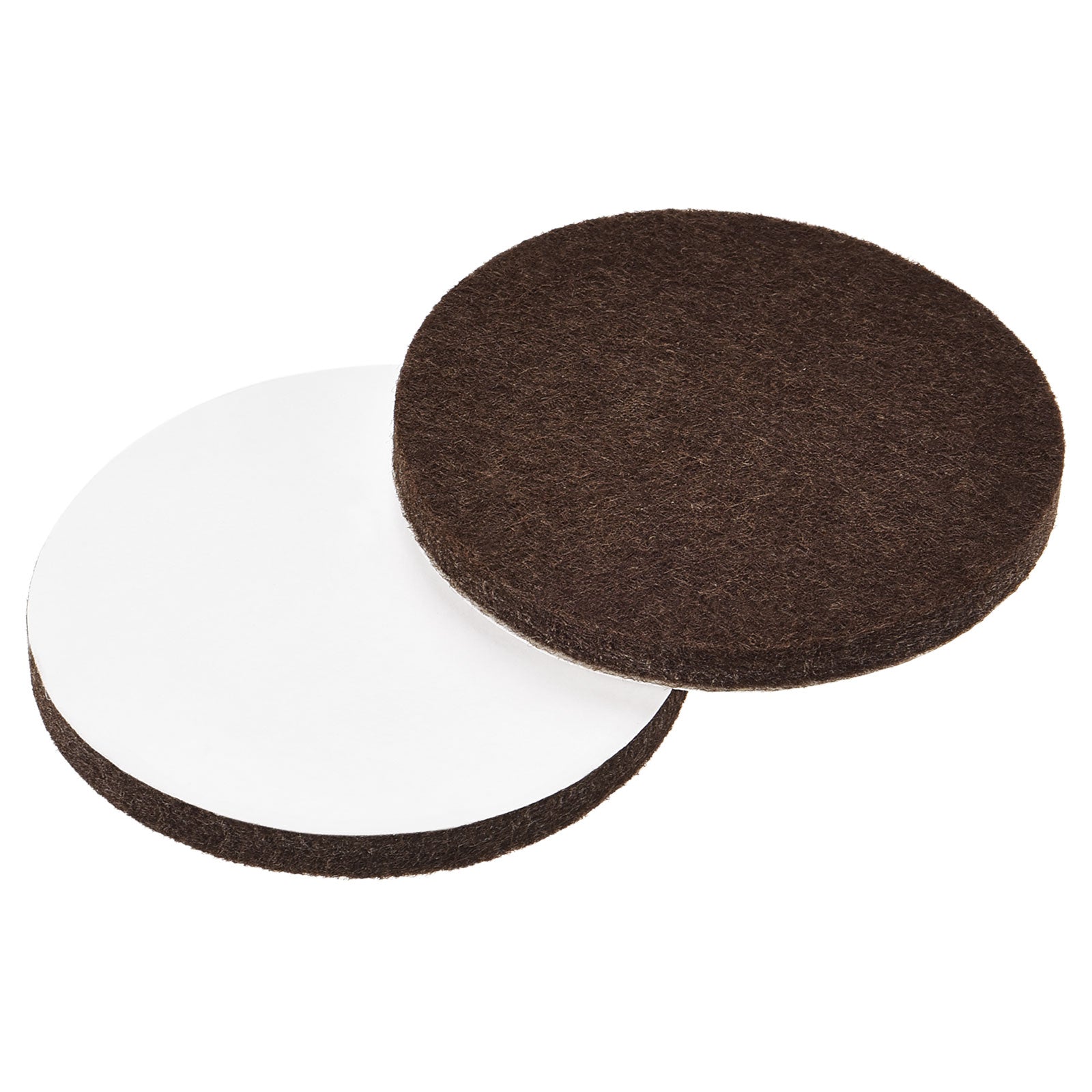 Uxcell Felt Furniture Pads 57mm Dia Self-stick Anti-scratch Floor ...