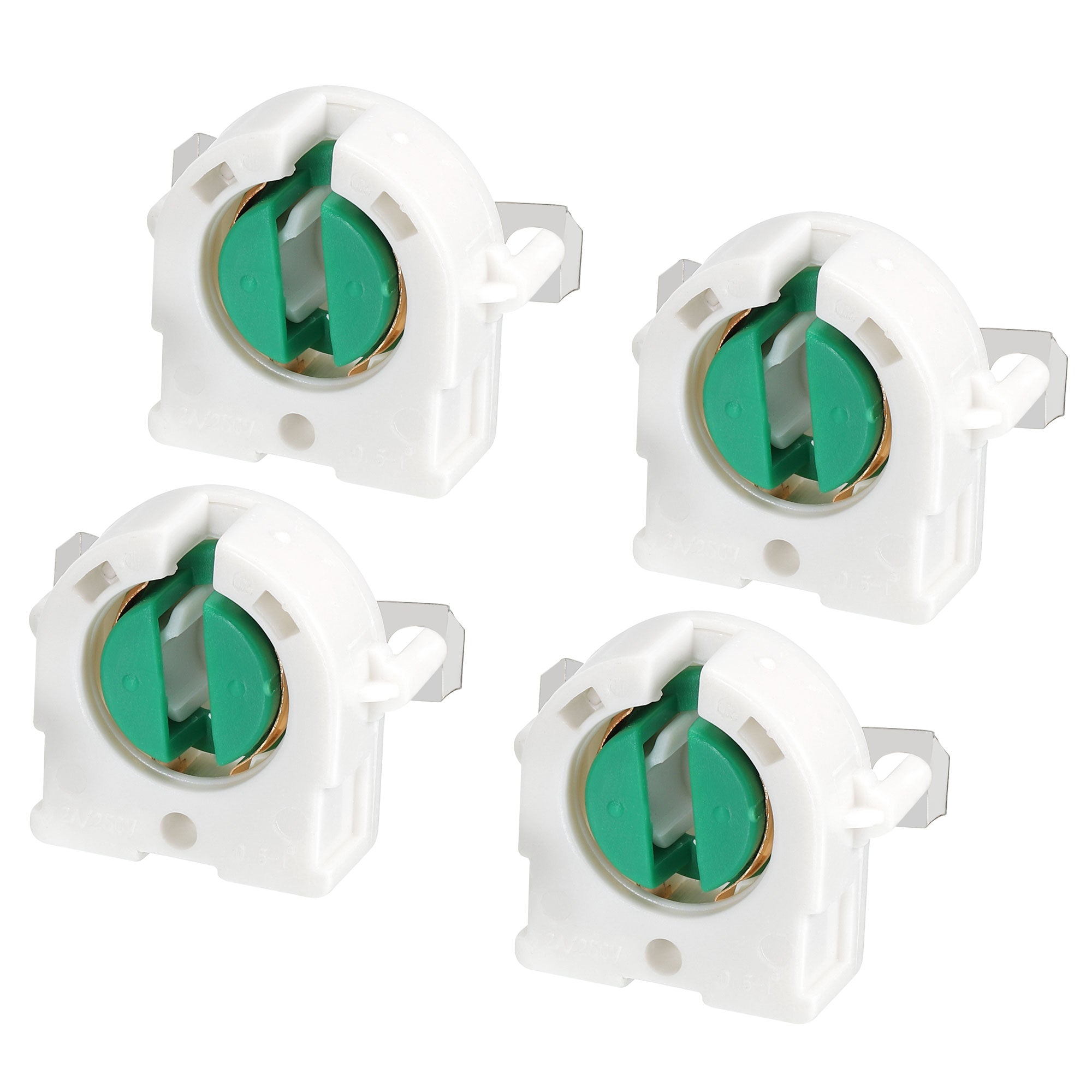 T8 Lamp Holder Socket Non-Shunted Light Holder 30x27x16mm for LED ...