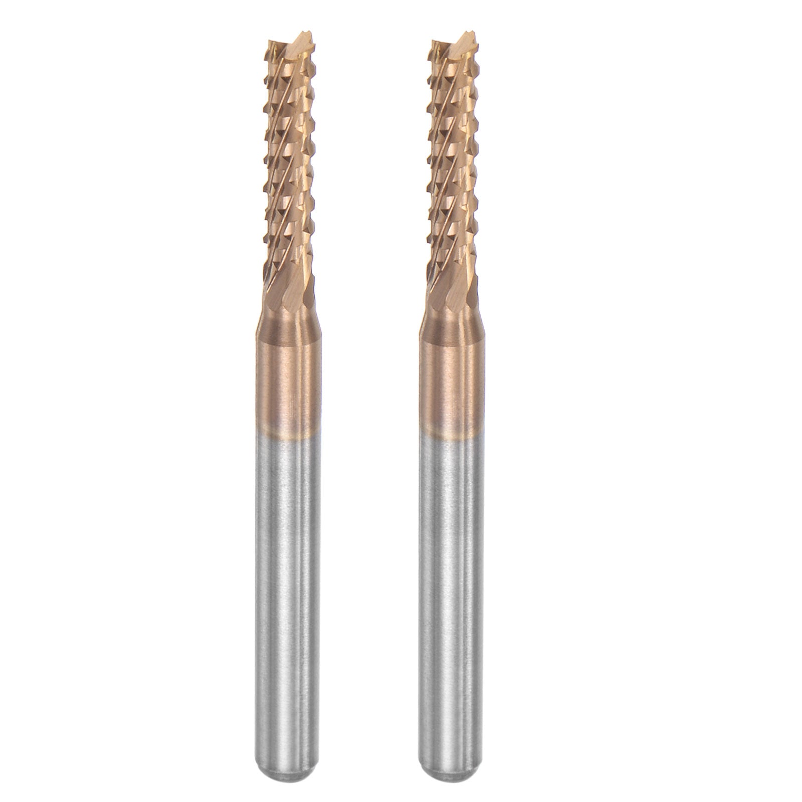 Titanium Coated Carbide End Mill Router Bits | Harfington