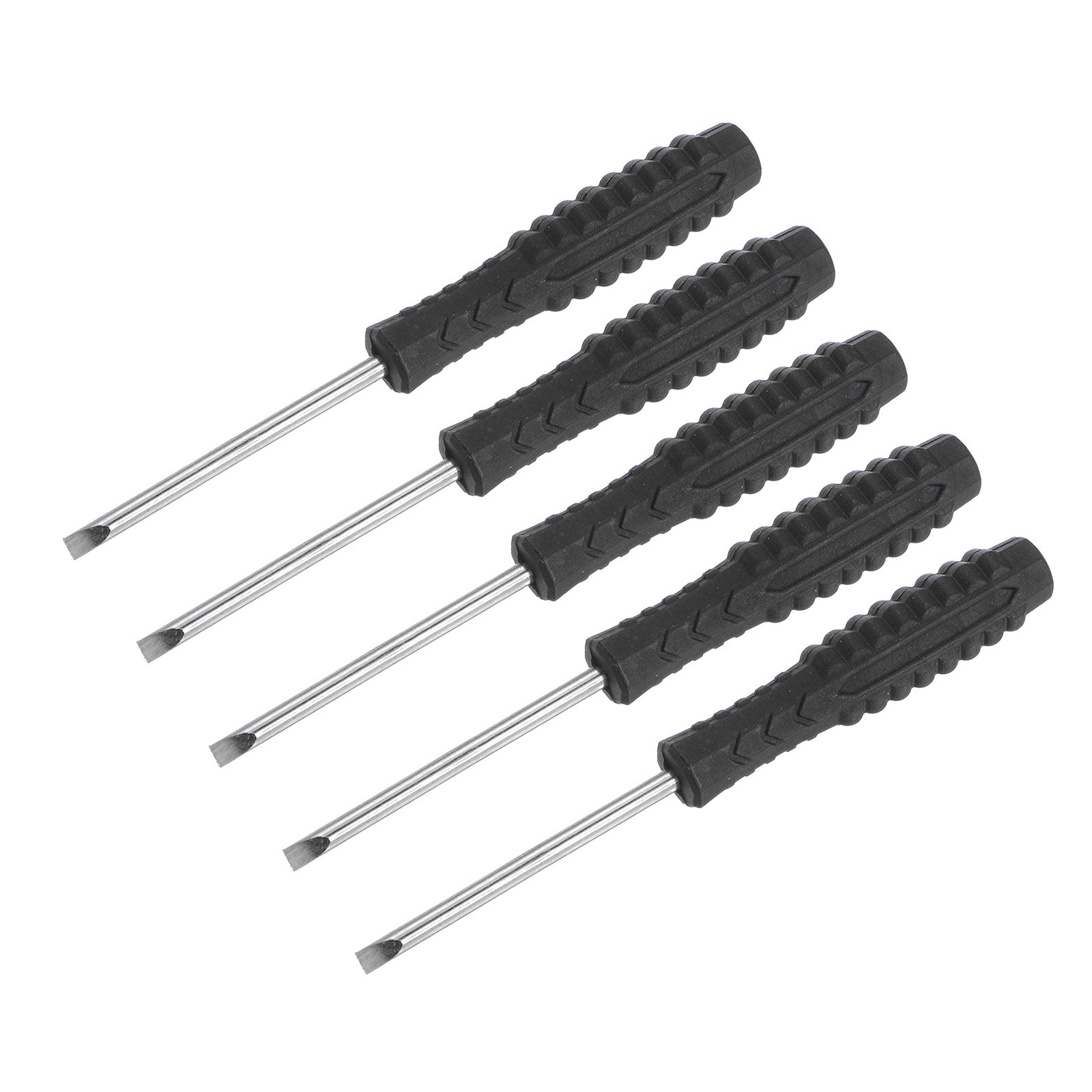 Uxcell Mini Slotted Screwdrivers, Flat Head with Non-Slip Handle for ...