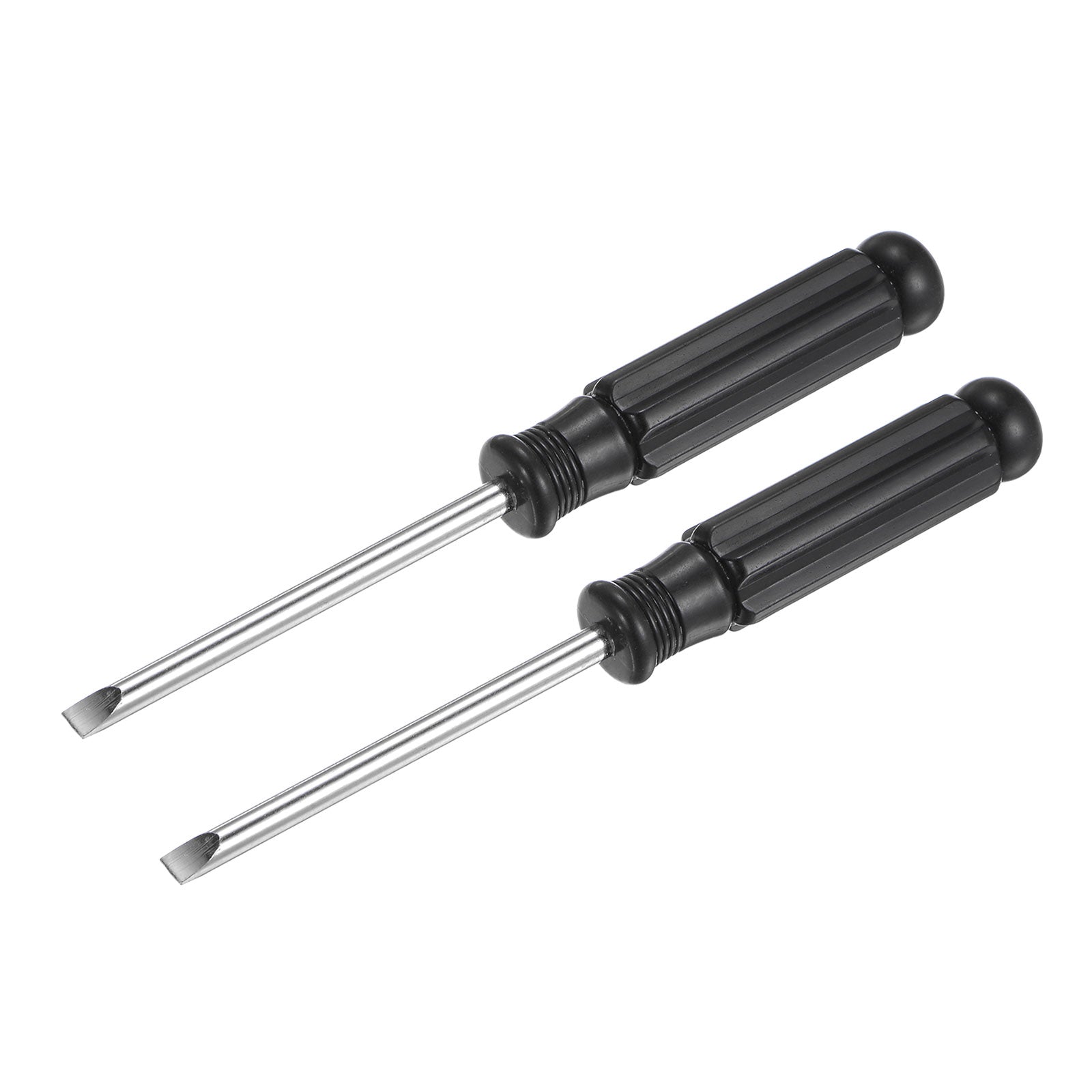 Uxcell Mini Slotted Screwdriver, 5.0mm Flat Head with Black Handle for ...