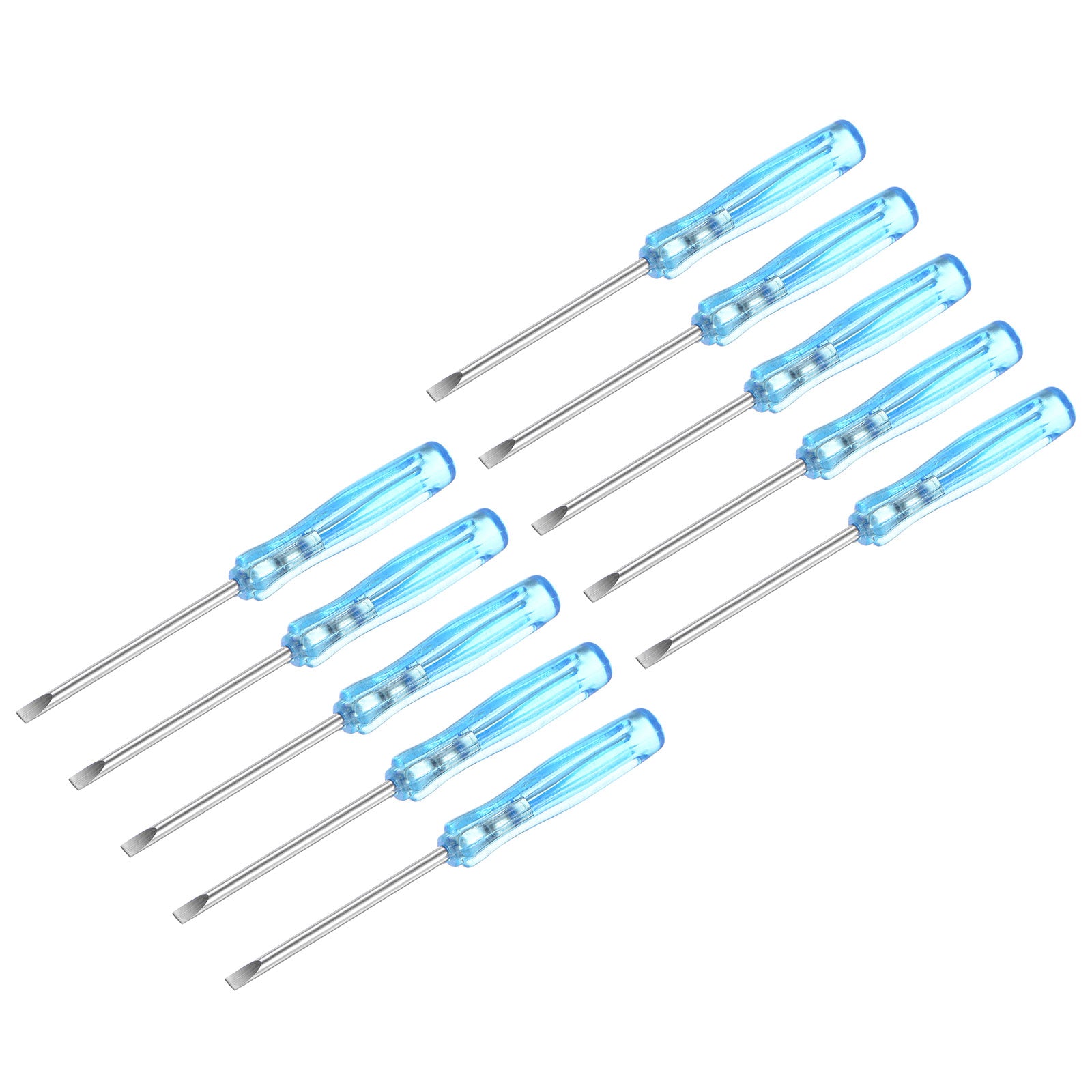 Uxcell Mini Slotted Screwdriver, Flat Head for Repairing Small ...