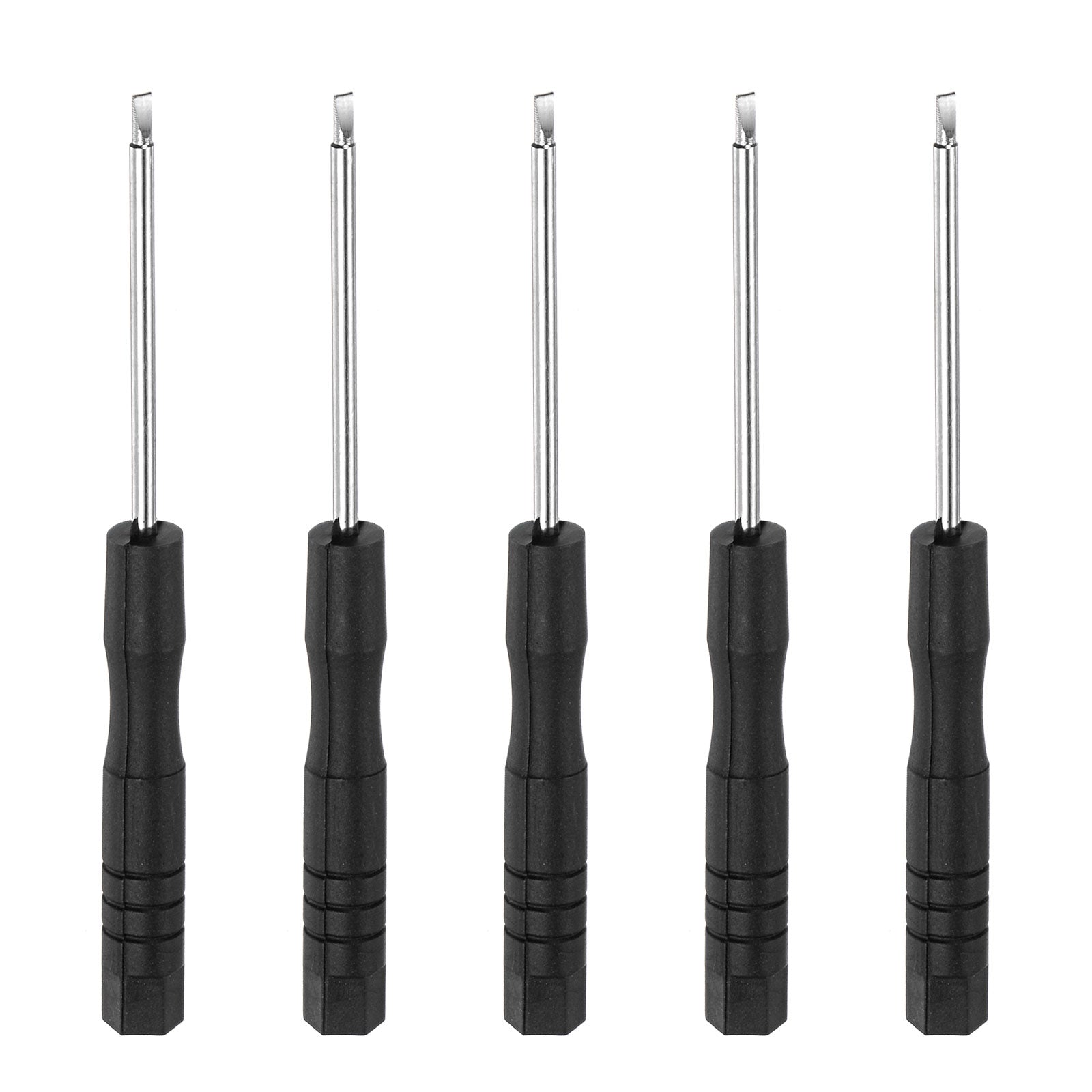 Uxcell Mini Slotted Screwdriver, Flat Head for Watch Eyeglasses Metal ...