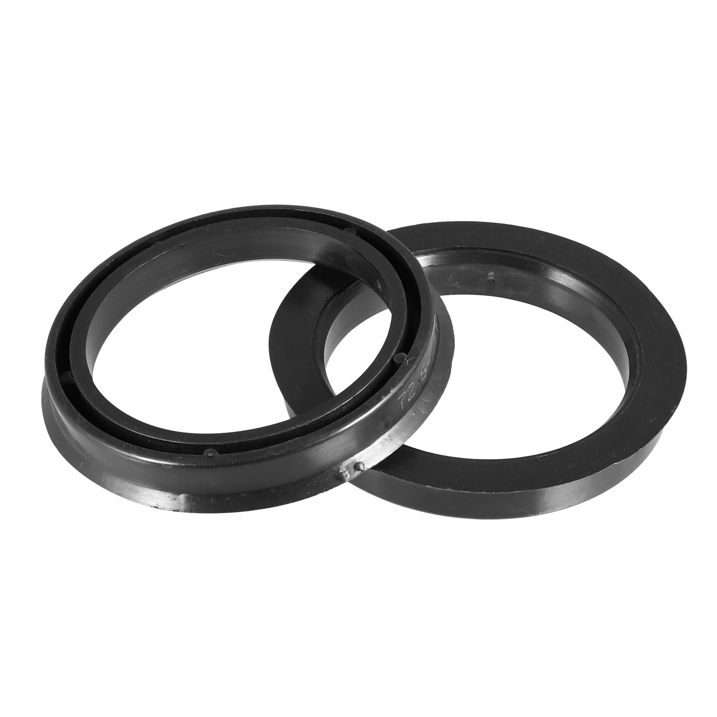 2pcs Plastic 72.6mm Car Centric Rings Wheel Bore Spacer | Harfington