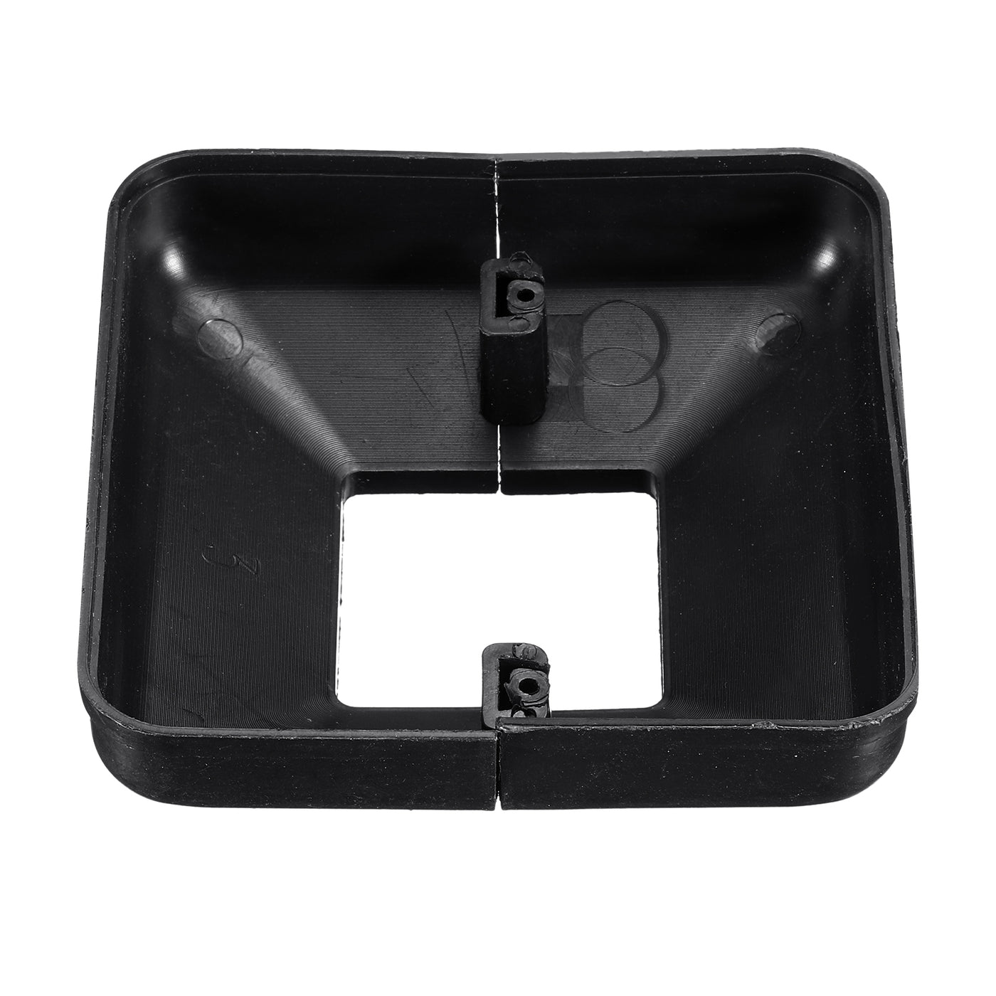 Uxcell Post Skirt, 6pcs 60x60mm/2.36x2.36" Split Style Post Base Cover ...