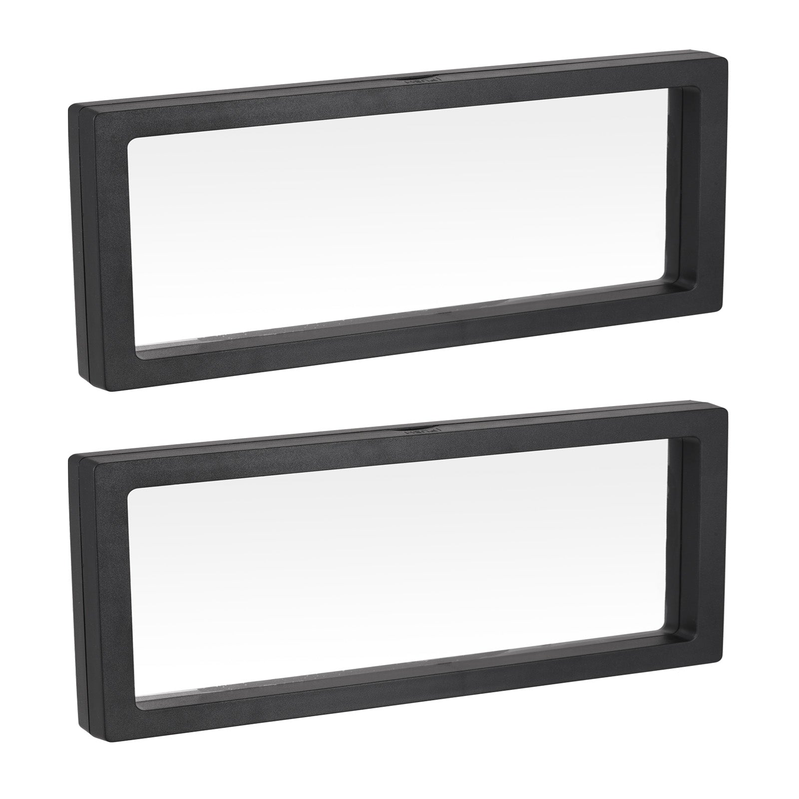 Floating Thin Film Display Box, ABS Frame Case 30cm x 9cm x 2cm Black ...