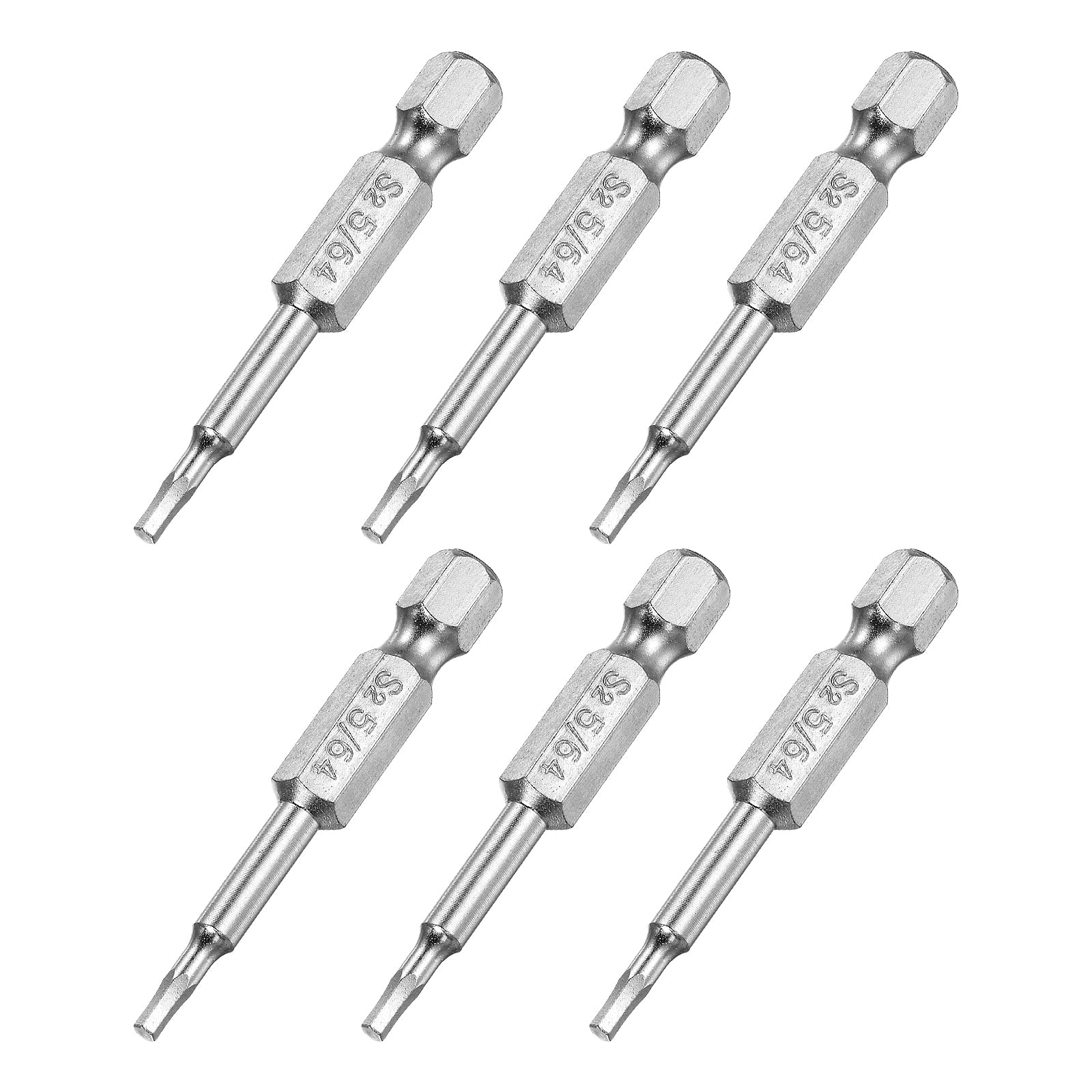 Hex Shank Magnetic Hex Screwdriver Bit, S2 Steel | Harfington