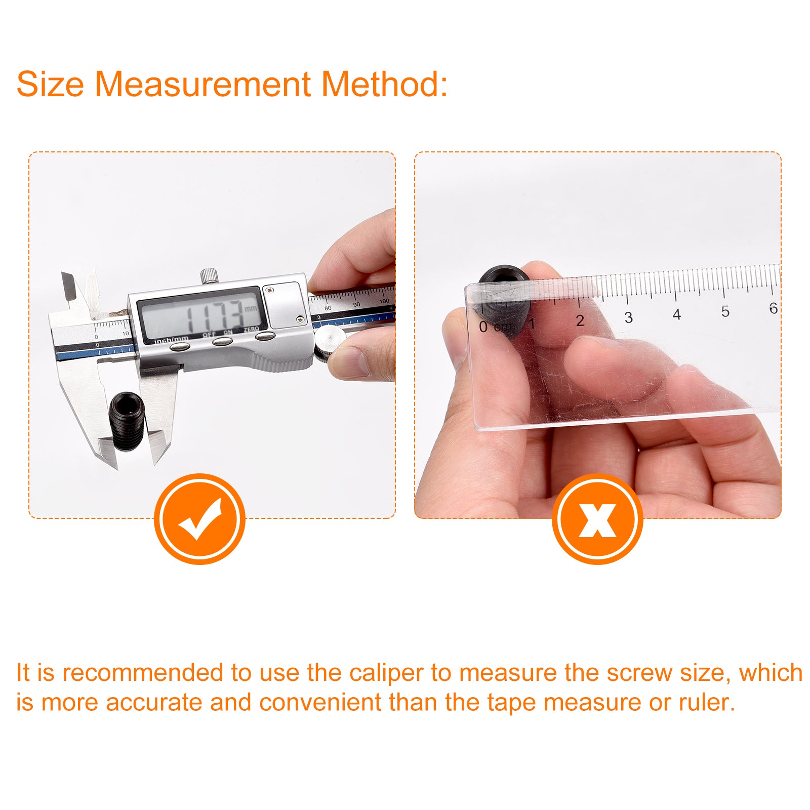 Uxcell Ball Point Set Screw, 10pcs M10 x 20mm High Carbon Steel Spring ...