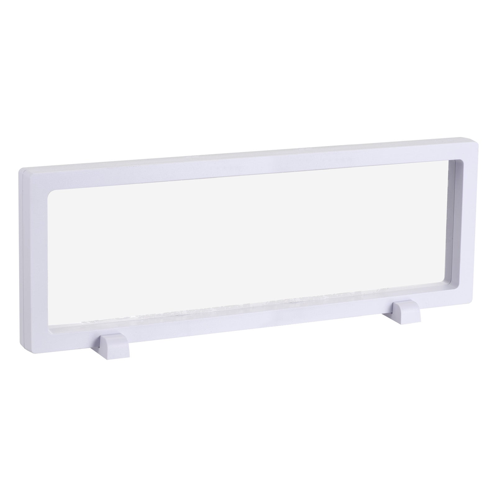 Floating Thin Film Display Box with Base 30cm x 11cm x 2cm White Pack ...