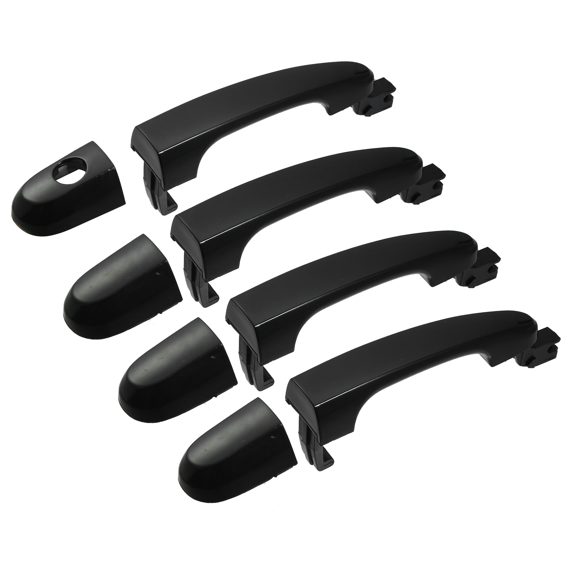 4pcs Car Door Handle Front/Rear Left/Right for Kia Sportage 05-10 82651 ...