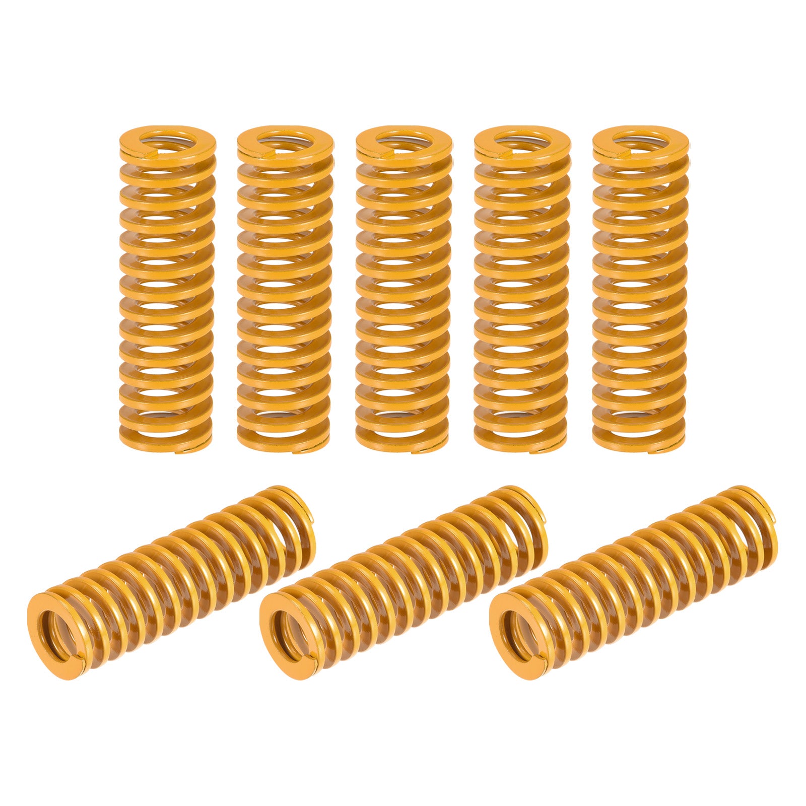 Uxcell Die Spring, 20mm OD 65mm Long 8pcs Stamping Light Load ...