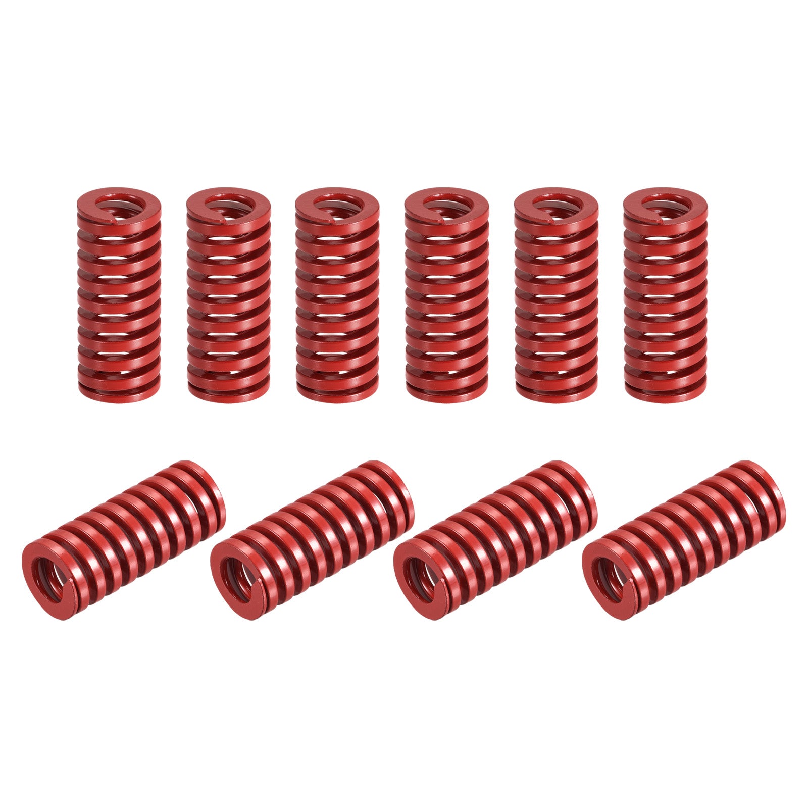 Uxcell Die Spring, 10pcs 16mm OD 35mm Long Spiral Stamping Medium Load ...