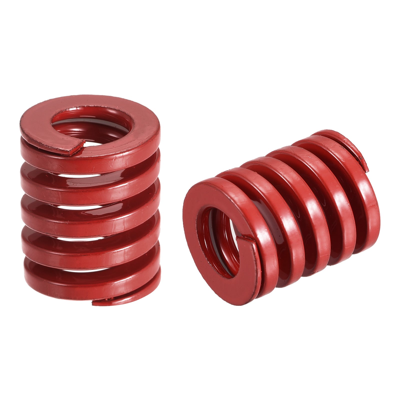 Uxcell Die Spring, 2pcs 18mm OD 20mm Long Spiral Stamping Medium Load ...