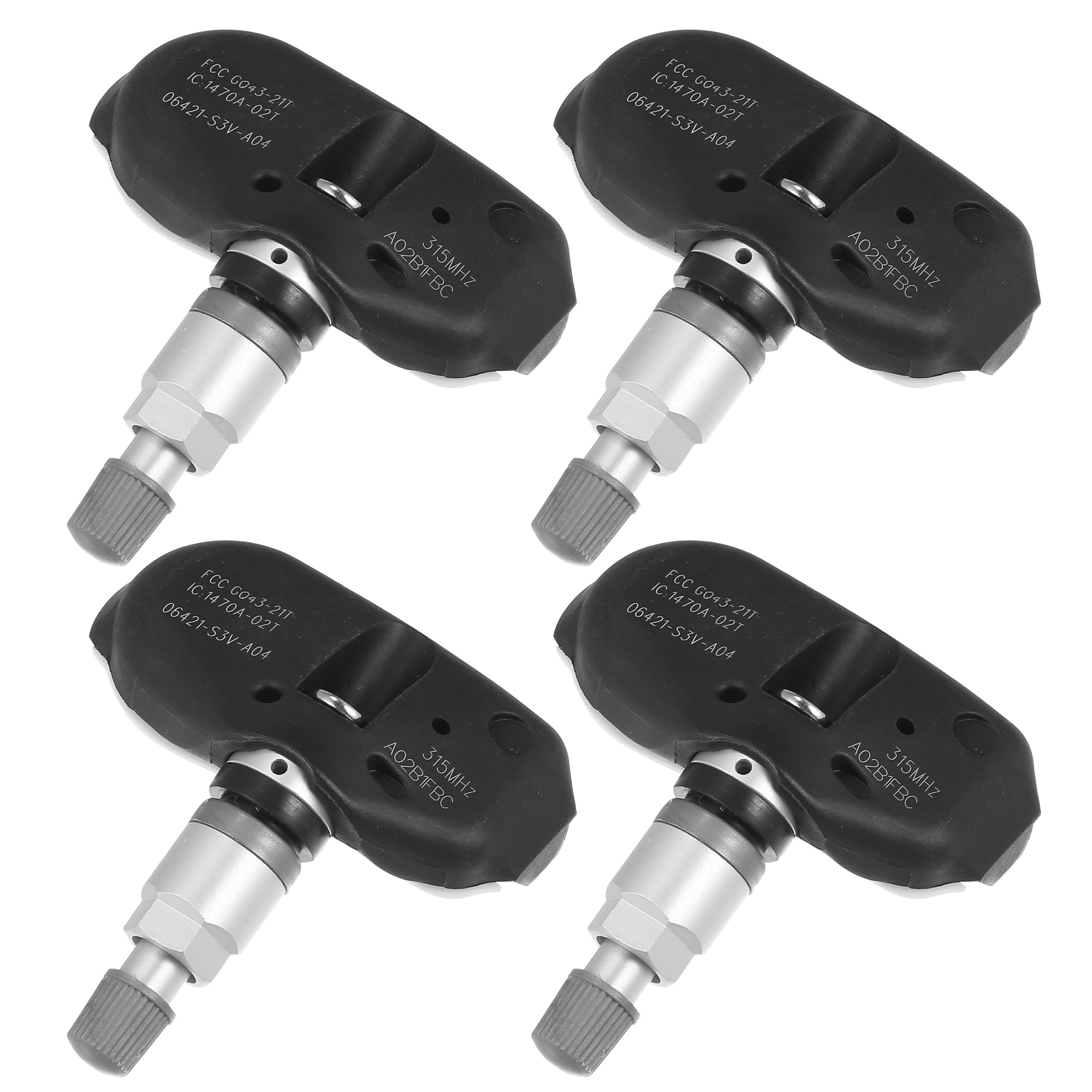 4pcs 06421-S3V-A04 Tire Pressure Monitoring System Sensor TPMS Sensor ...