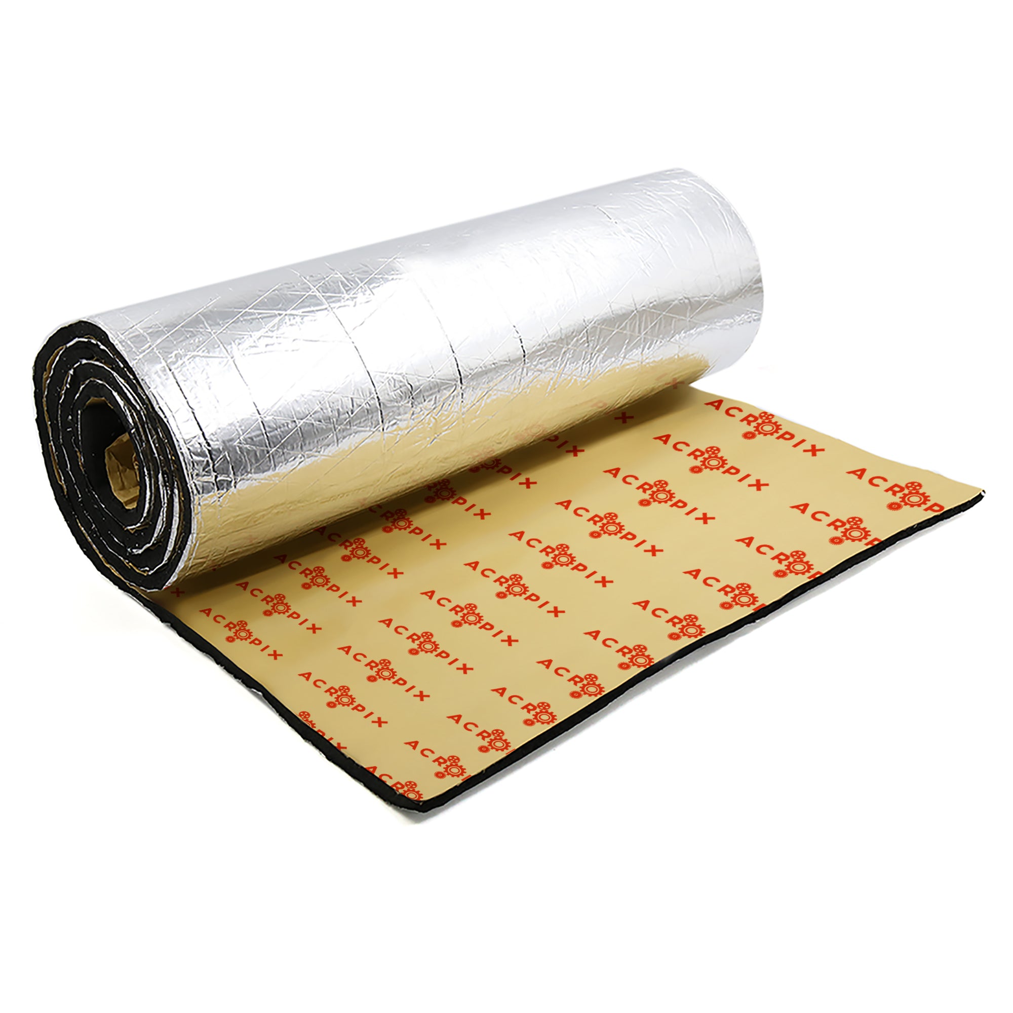 197mil Car Rood Hood Heat Sound Deadener Insulation Mat 39" x 25 ...