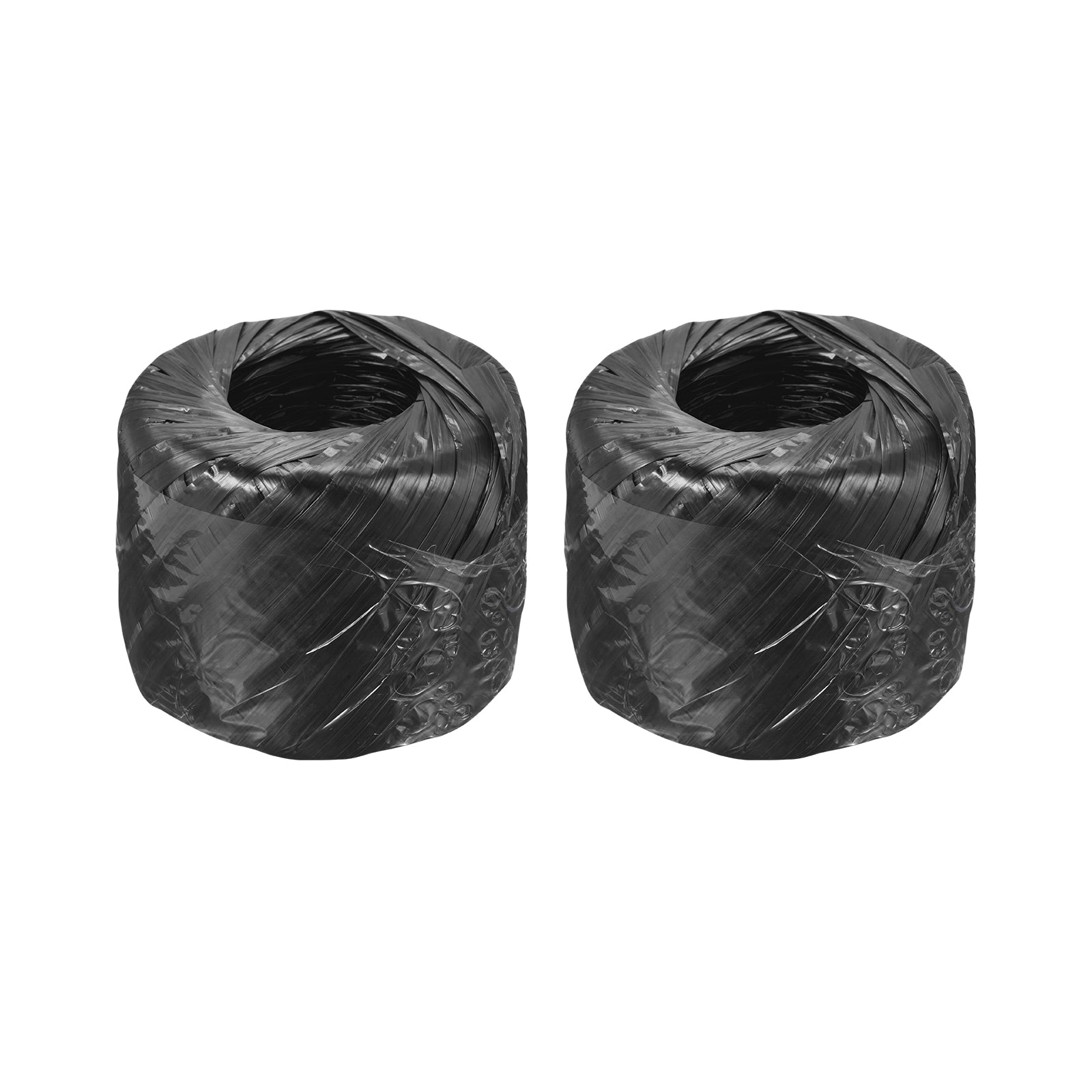 Polyester Nylon Plastic Rope Twine Bundled for Packing ,100m Black 2Pcs ...