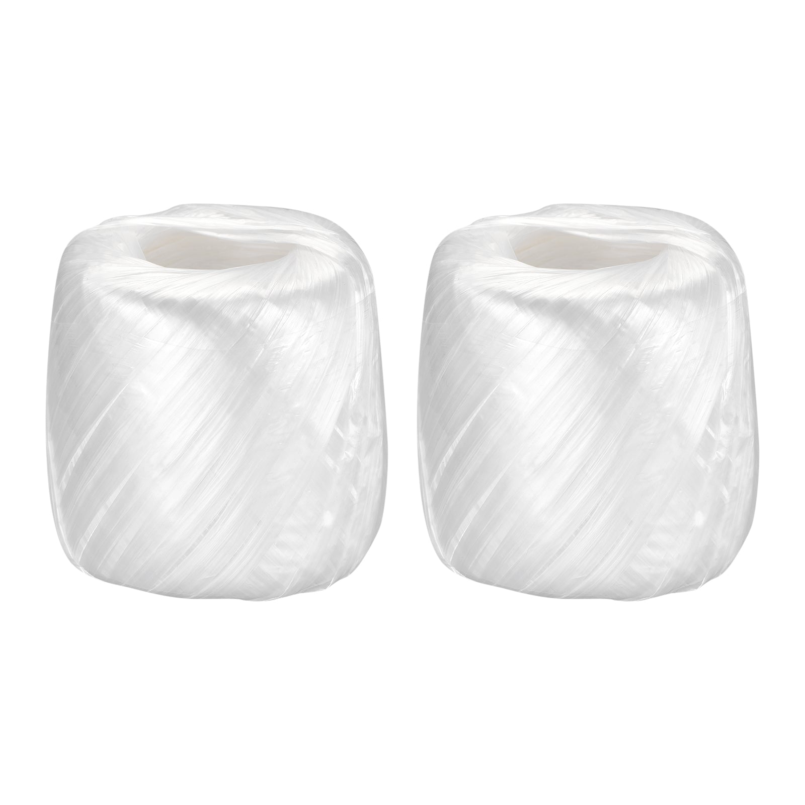 Polyester Nylon Plastic Rope Twine Bundled for Packing ,150m White 2Pcs ...