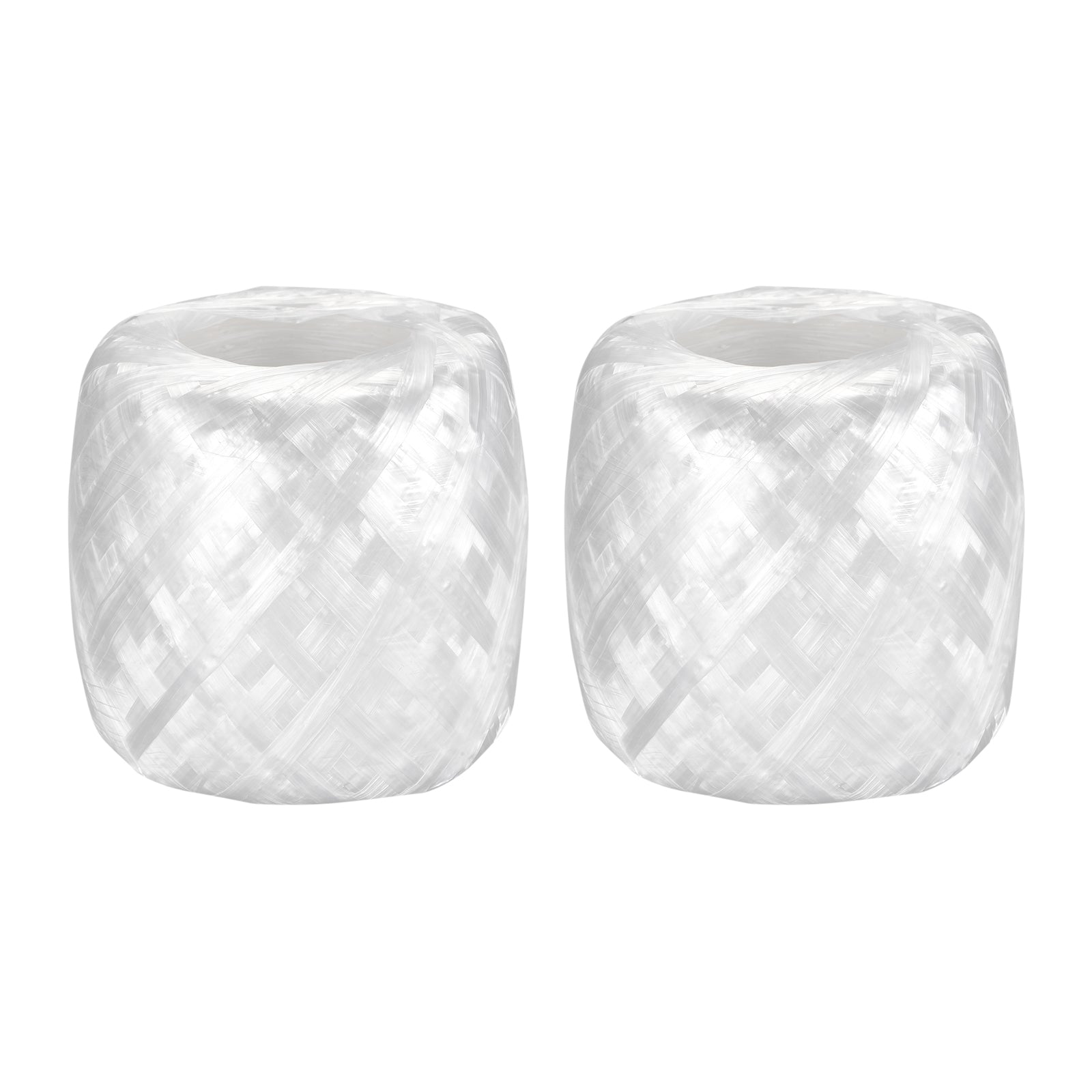 Polyester Nylon Plastic Rope Twine Bundled for Packing ,250m White 2Pcs ...