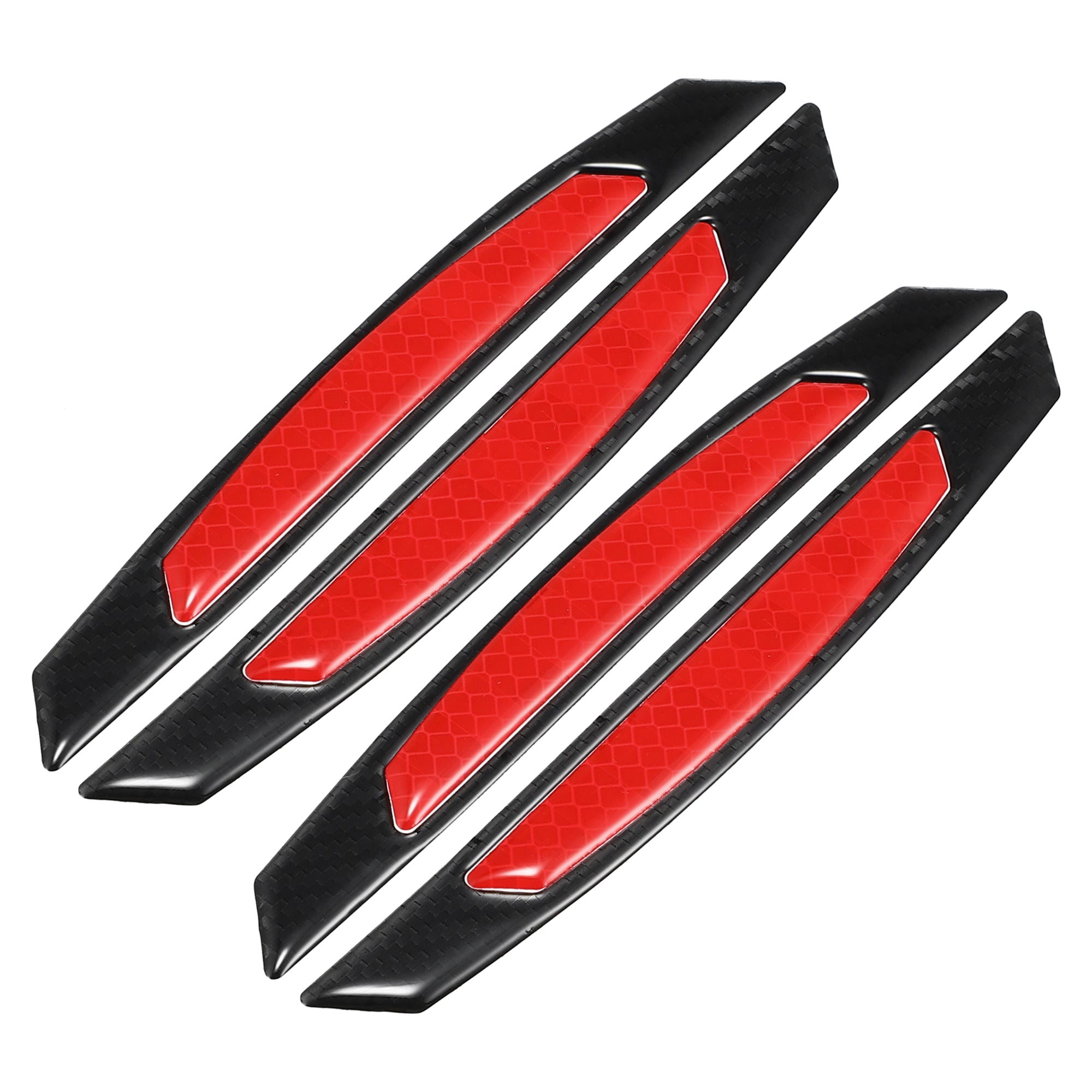 4pcs Car Door Edge Reflective Stickers Protection Guard Strips ...