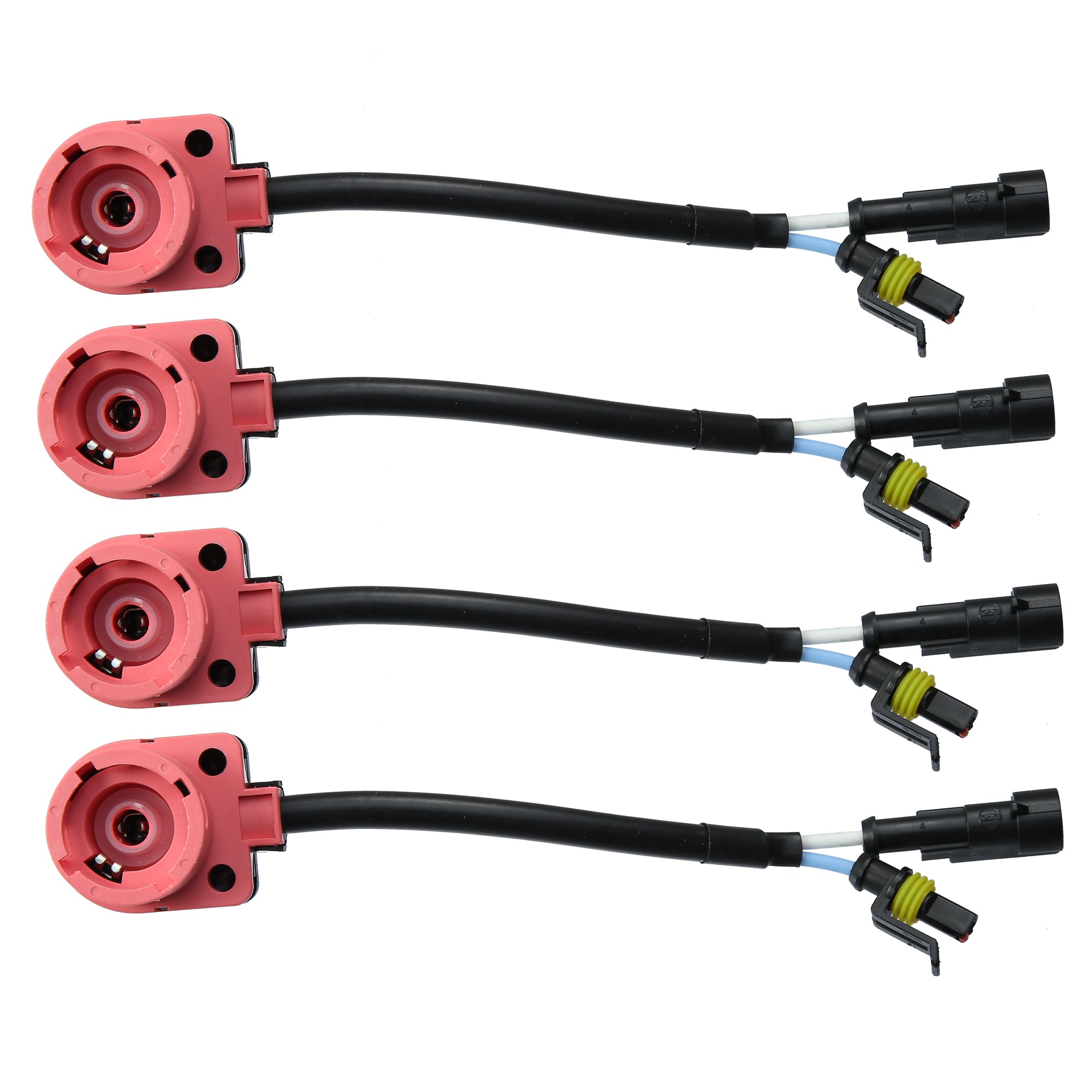 4pcs D2S D2R D4S D4R Pigtail Socket Wiring Harness HID Xenon Bulb ...