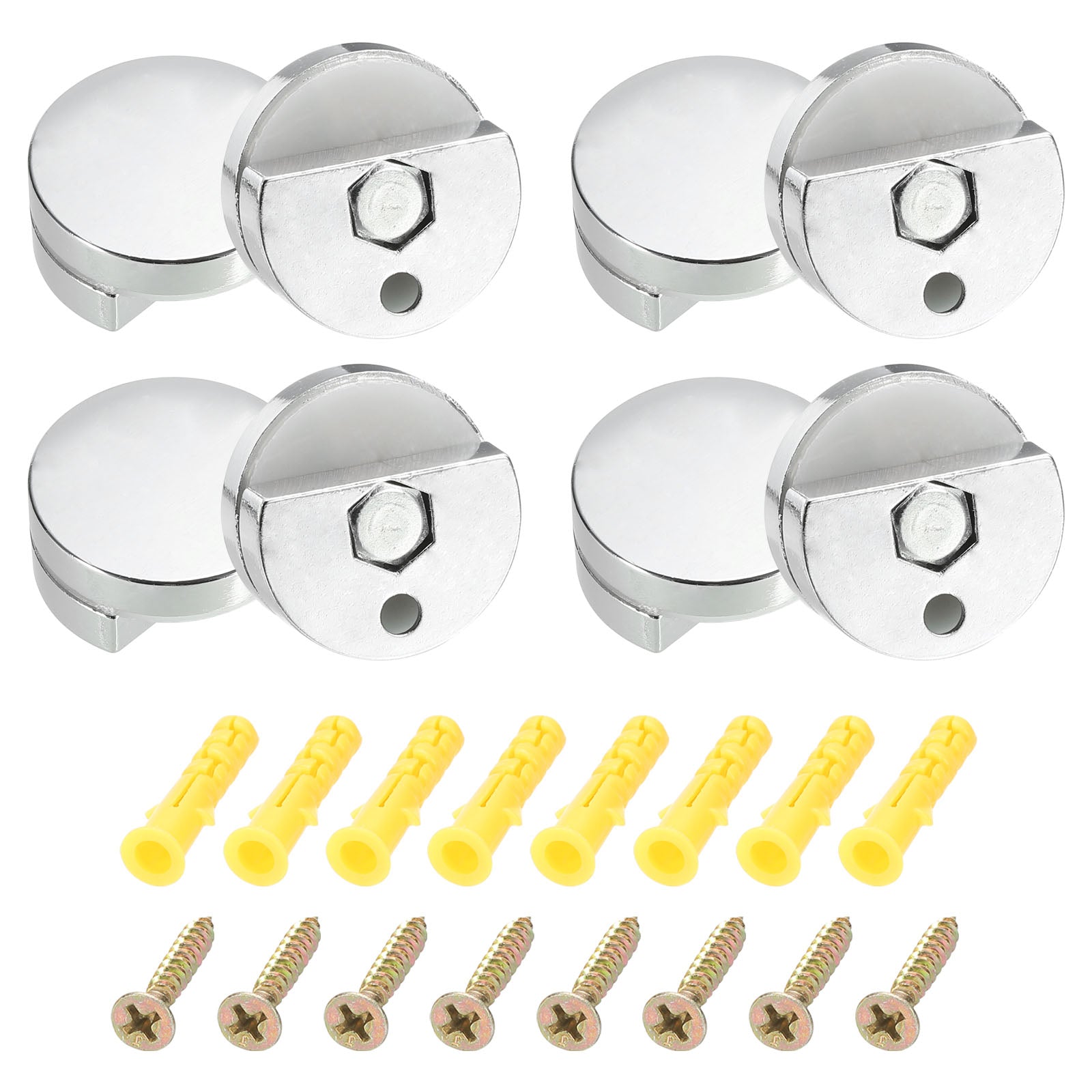 Mirror Holders Mirror Clips Mirror Glass Dresser Bathroom Wall-Mounted ...