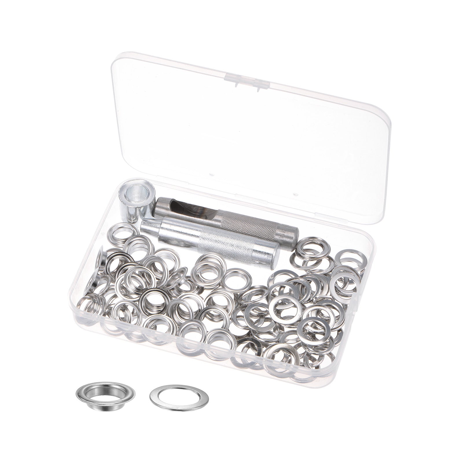 Grommet Kit 50 Set 14mmx22mm Dia Copper Grommets Eyelets with Tools ...