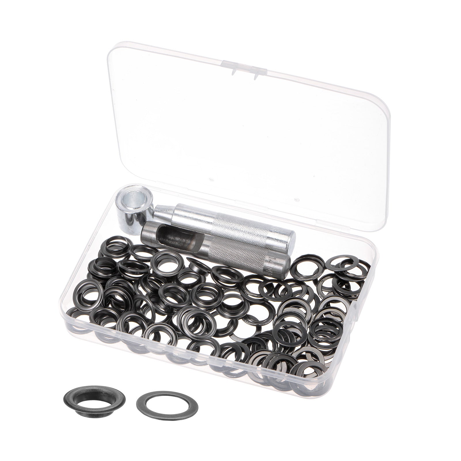 Grommet Kit 50 Set 14mmx22mm Dia Copper Grommets Eyelets with Tools ...