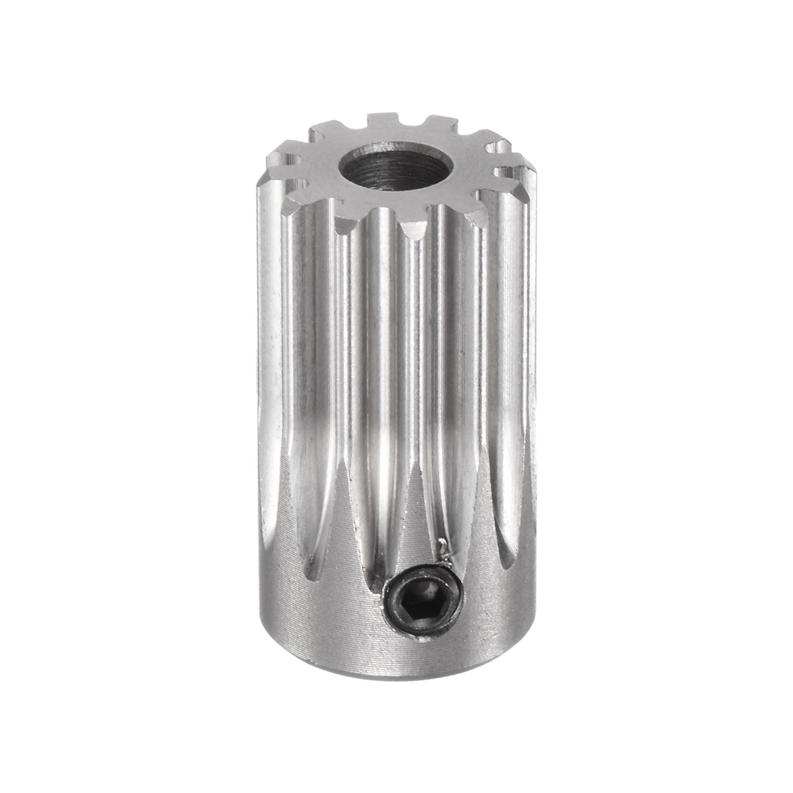 Straight Spur Gear 5mm Aperture 12T 1 Module Stainless Steel Motor Gear ...