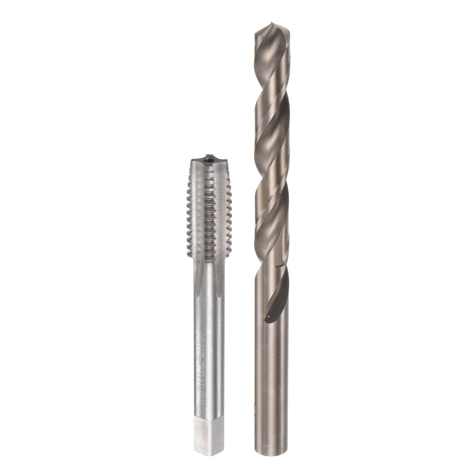 7/16-14 UNC 2B Straight Flute Tap 9.3mm Drill Bit High Speed Steel Tap ...