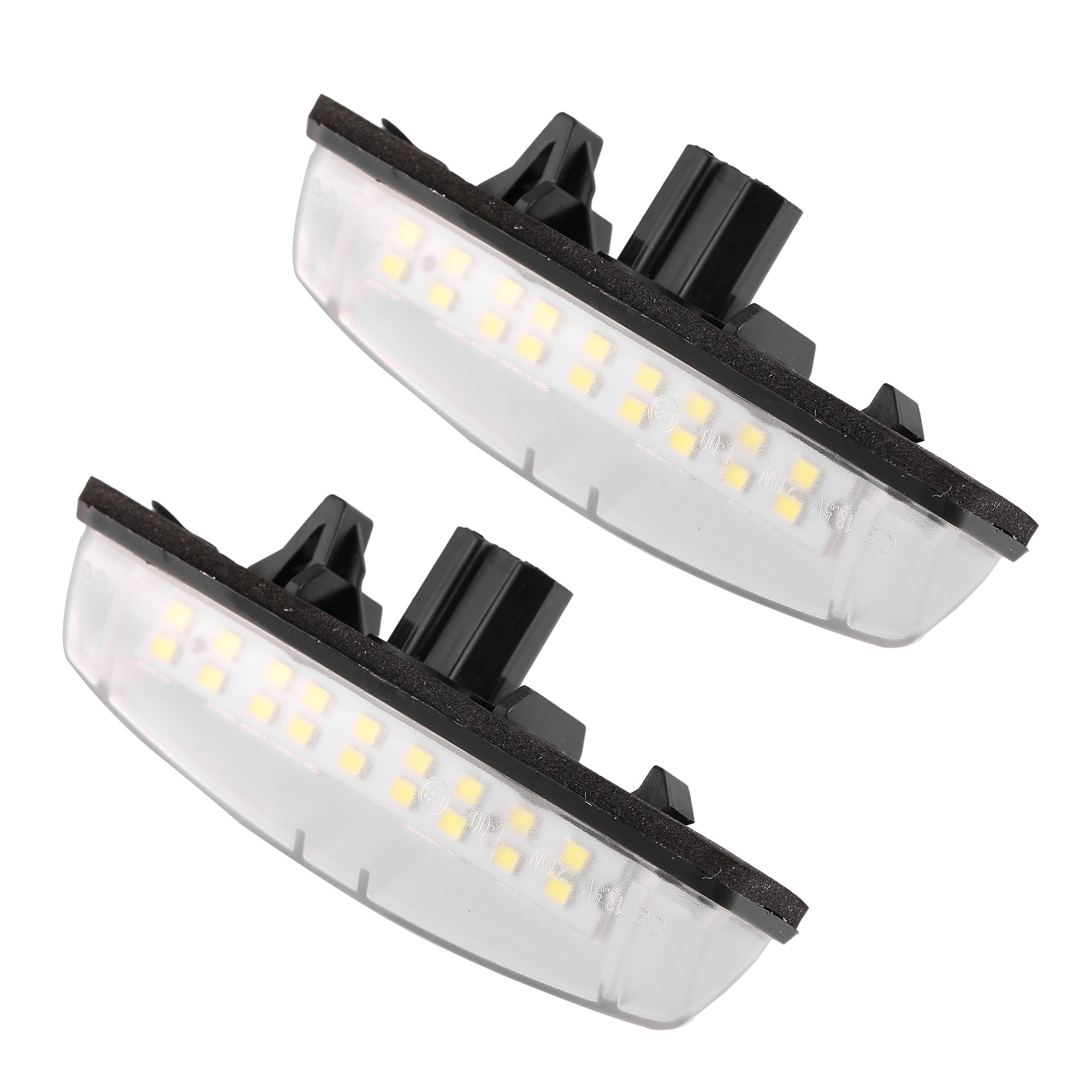 2pcs LED License Plate Light Car Number Lamp Replacement White Light ...