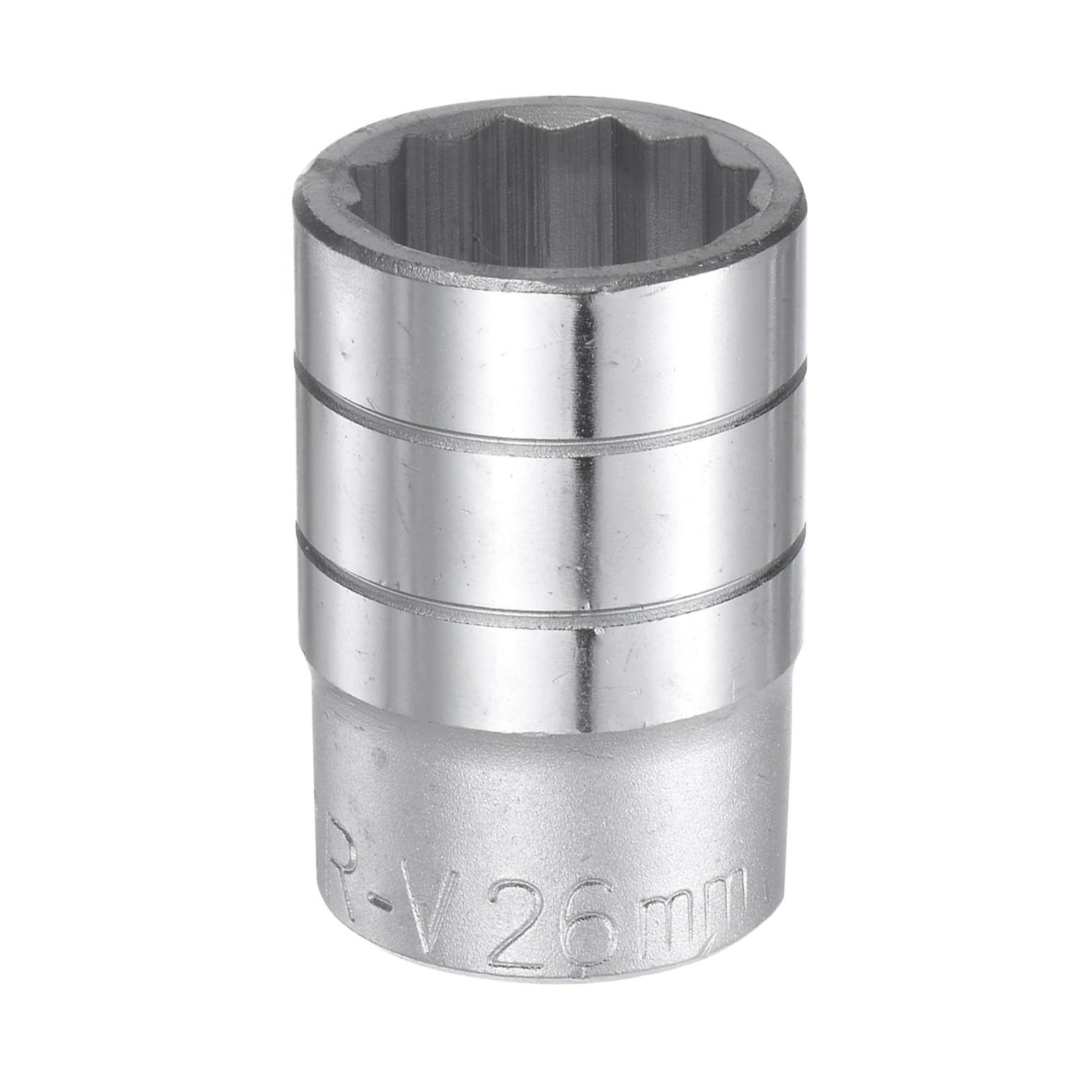 26mm 12 Point Shallow Socket 3/4" Drive Standard Metric CR-V | Harfington