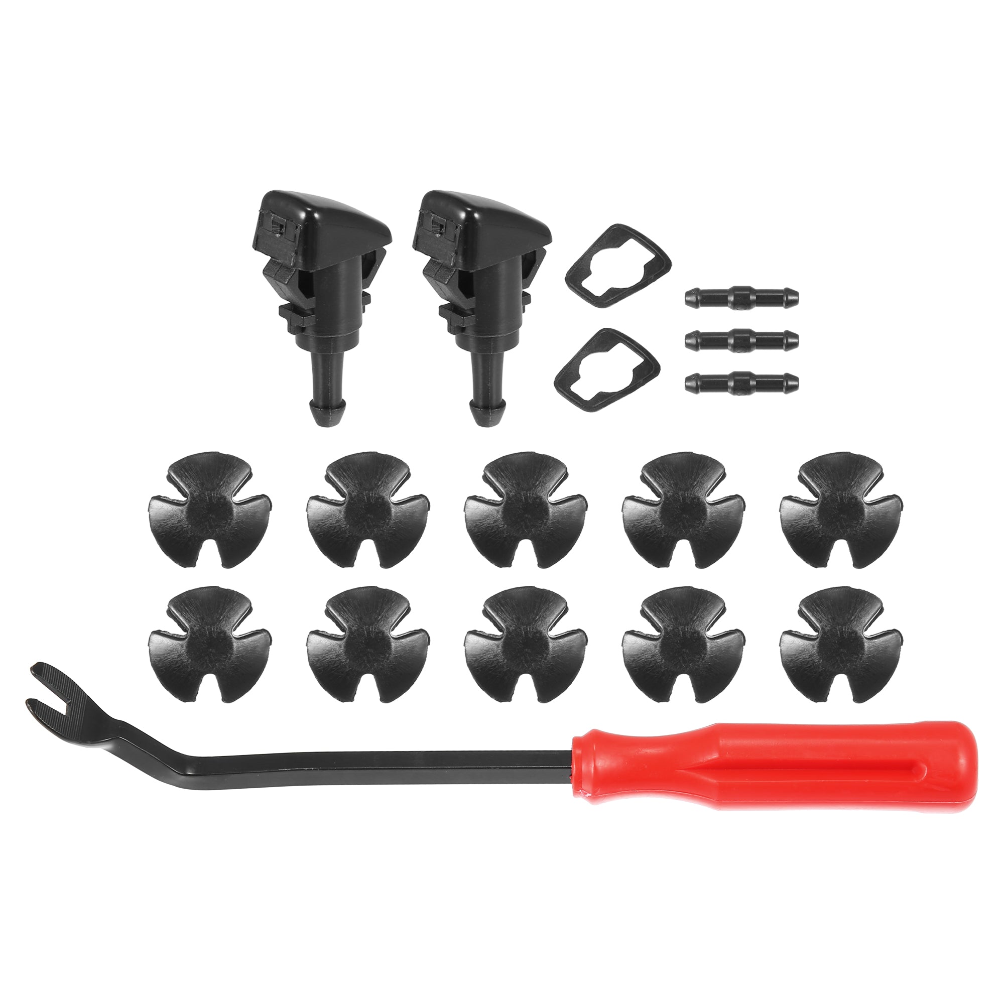 18pcs Front Windshield Wiper Washer Nozzle Spray Jet Kit 05303834AB for ...