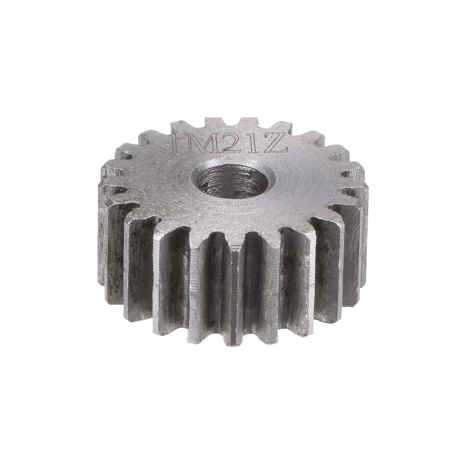 Straight Spur Gear 6mm Inner Aperture 21T 1 Module 45# Steel Motor Gear ...