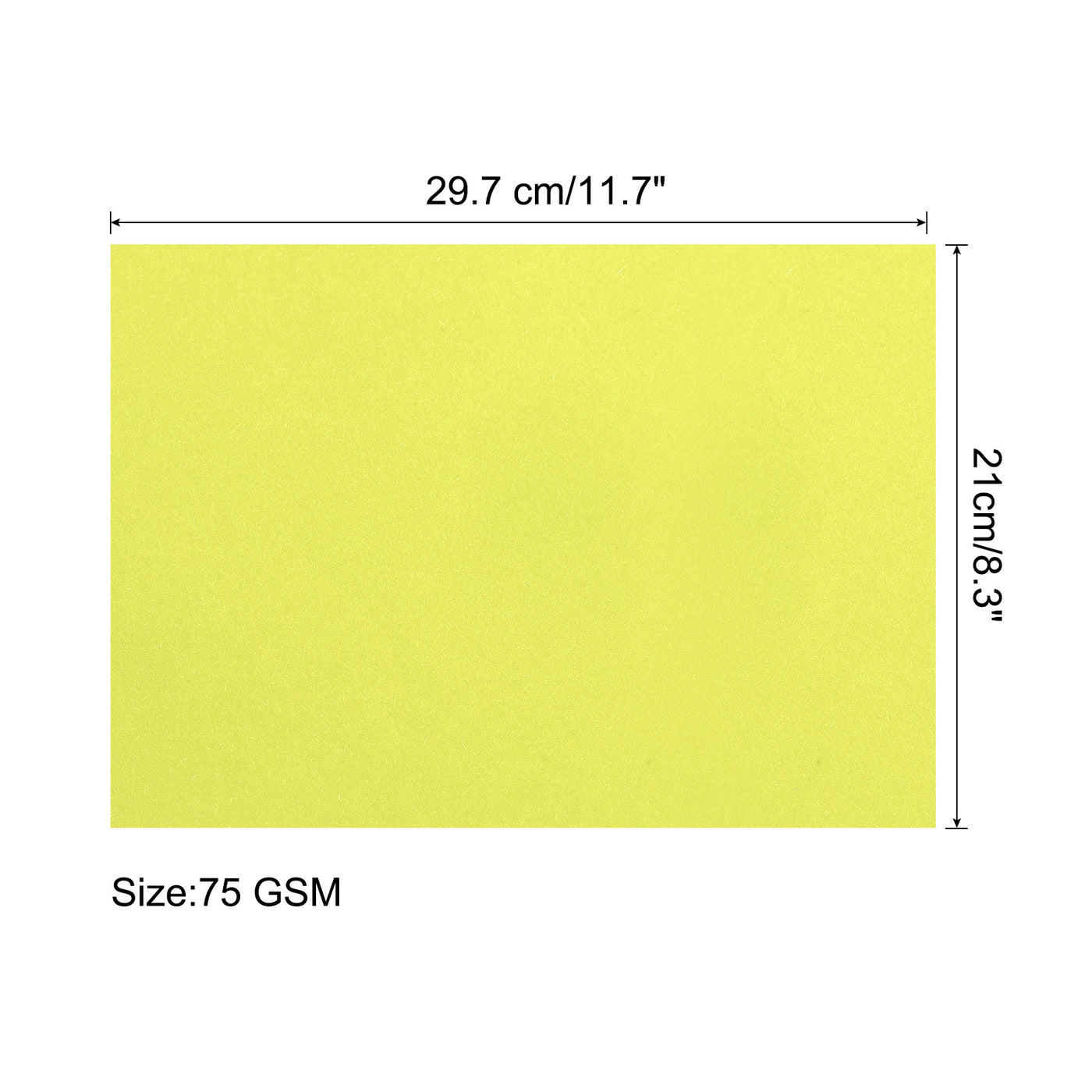 50 Sheets Colored Copy Paper 8 1/2 Inch Printer Paper 75gsm Fluorescent ...