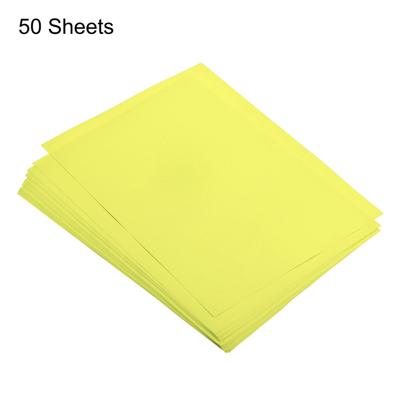 50 Sheets Colored Copy Paper 8 1/2 Inch Printer Paper 75gsm Fluorescent ...