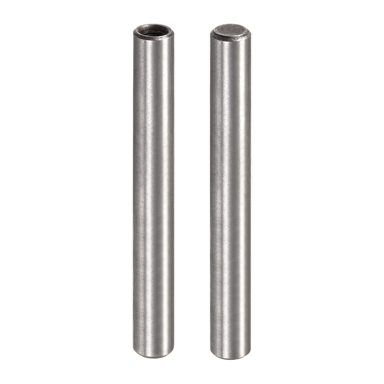 Uxcell M5 Internal Thread Dowel Pin 2pcs 8x90mm Chamfering Flat Carbon ...