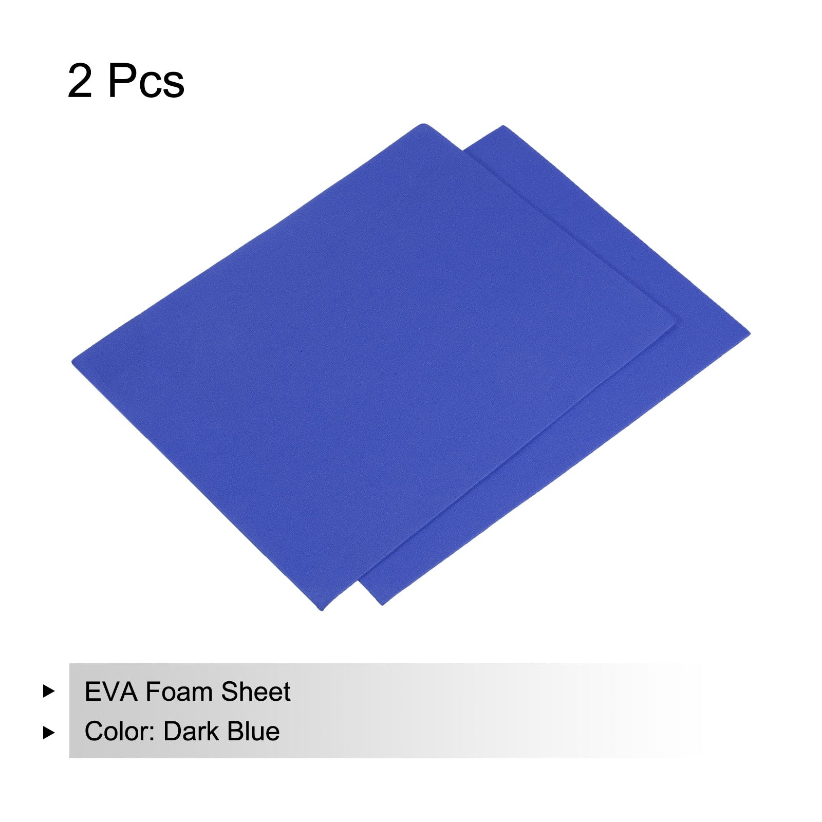 EVA Foam Sheets Dark Blue 10.8x8.4 Inch 1.5mm Thickness for Craft DIY ...