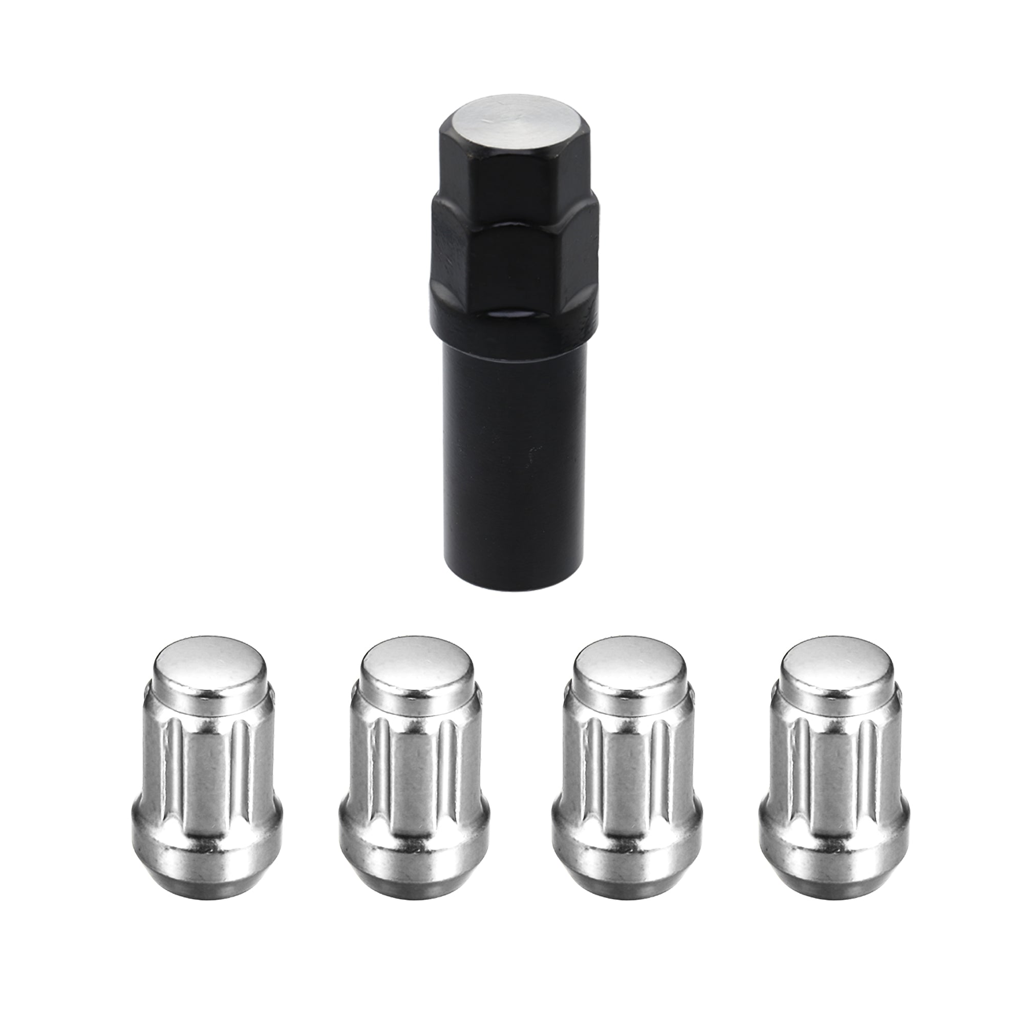 M12x1.5 Car Wheel Lock Lug Nuts Set Anti Theft Lug Nut Screw - Pack of ...