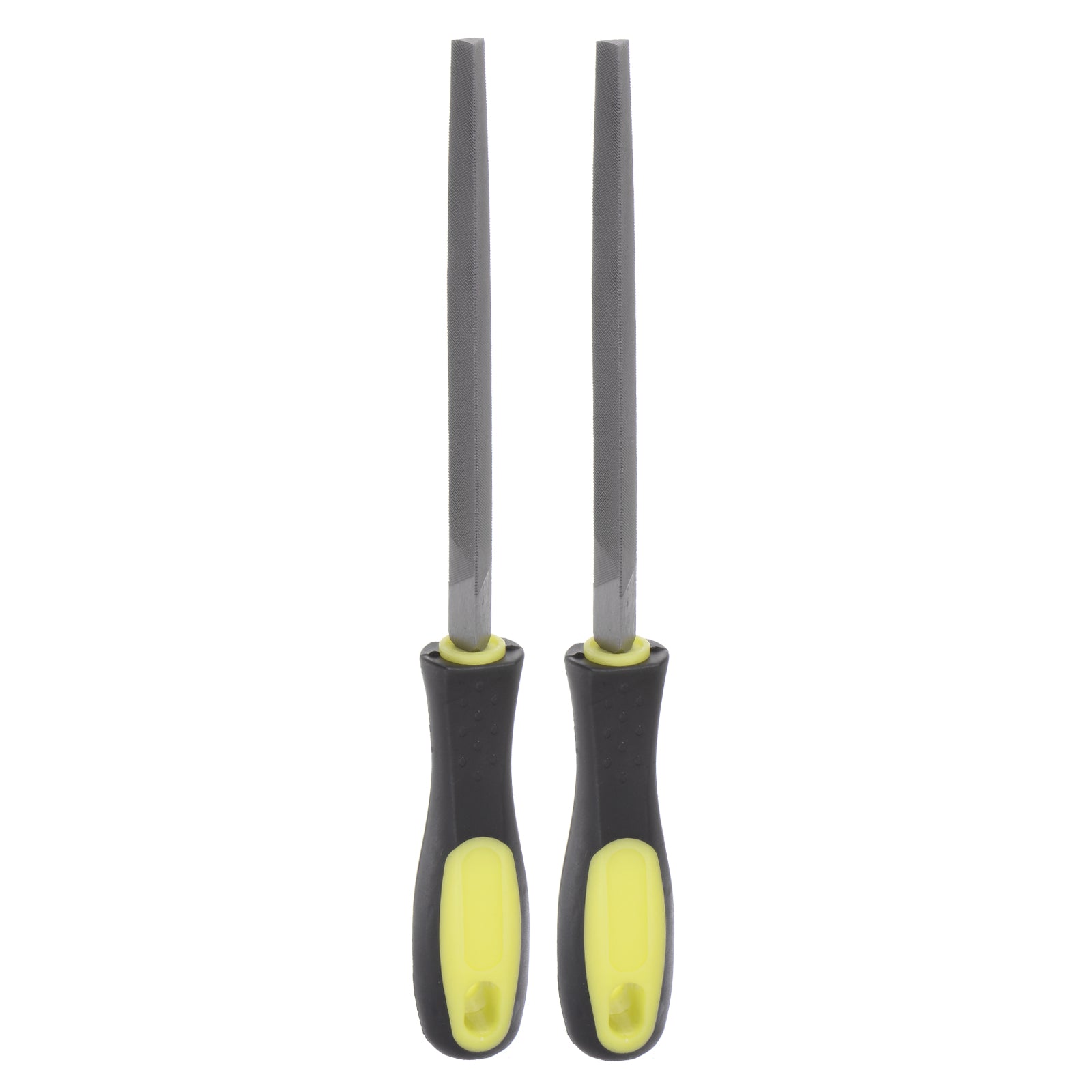 2pcs Triangular File 6" High Carbon Steel Cut Hand Rasp with Plastic ...