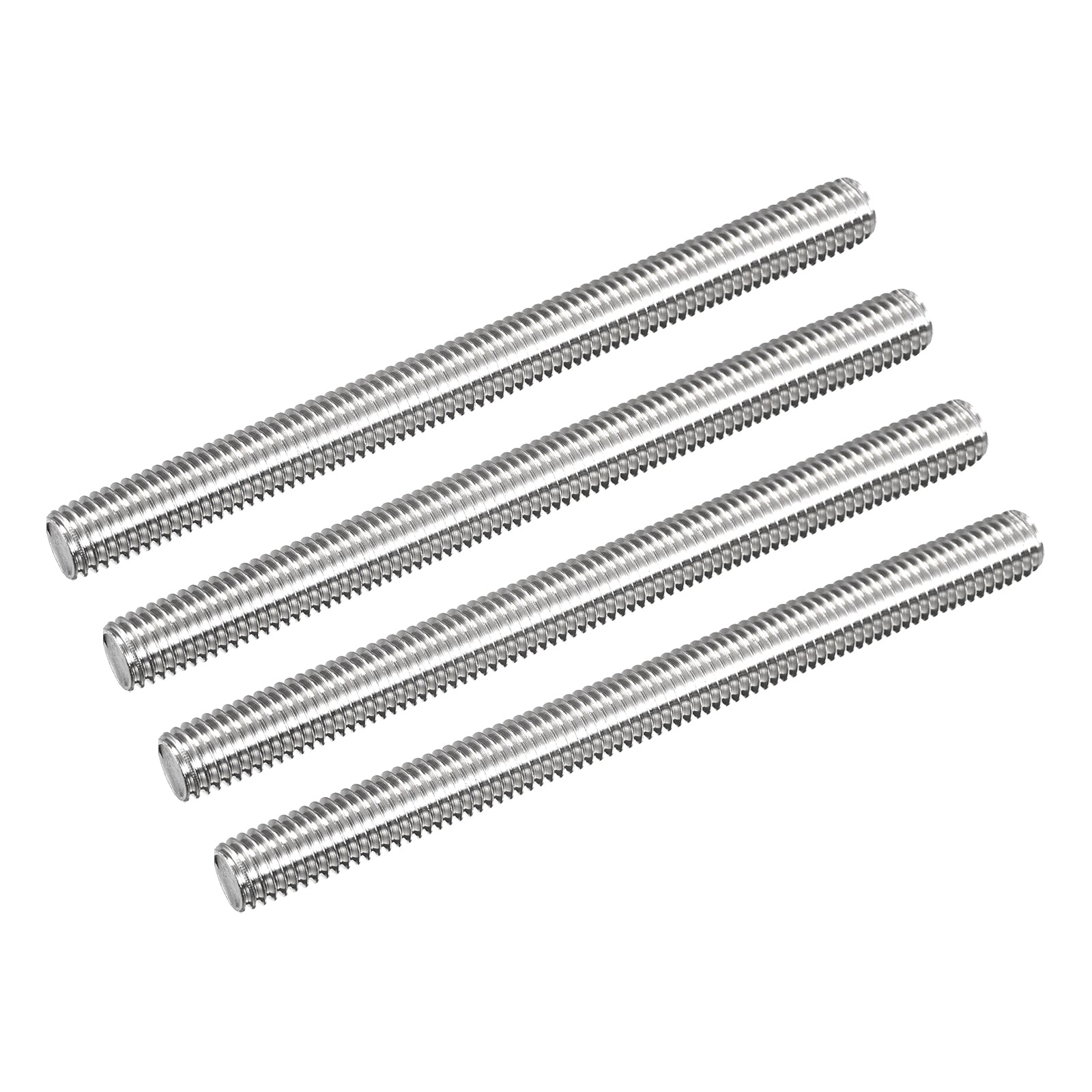 Fully Threaded Rod M10 x 120mm 1.5mm Pitch 304 Stainless Steel Right ...