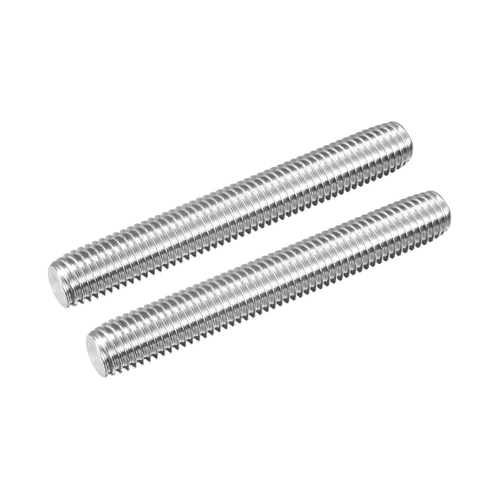 Fully Threaded Rod M14 x 100mm 2mm Pitch 304 Stainless Steel Right Hand ...