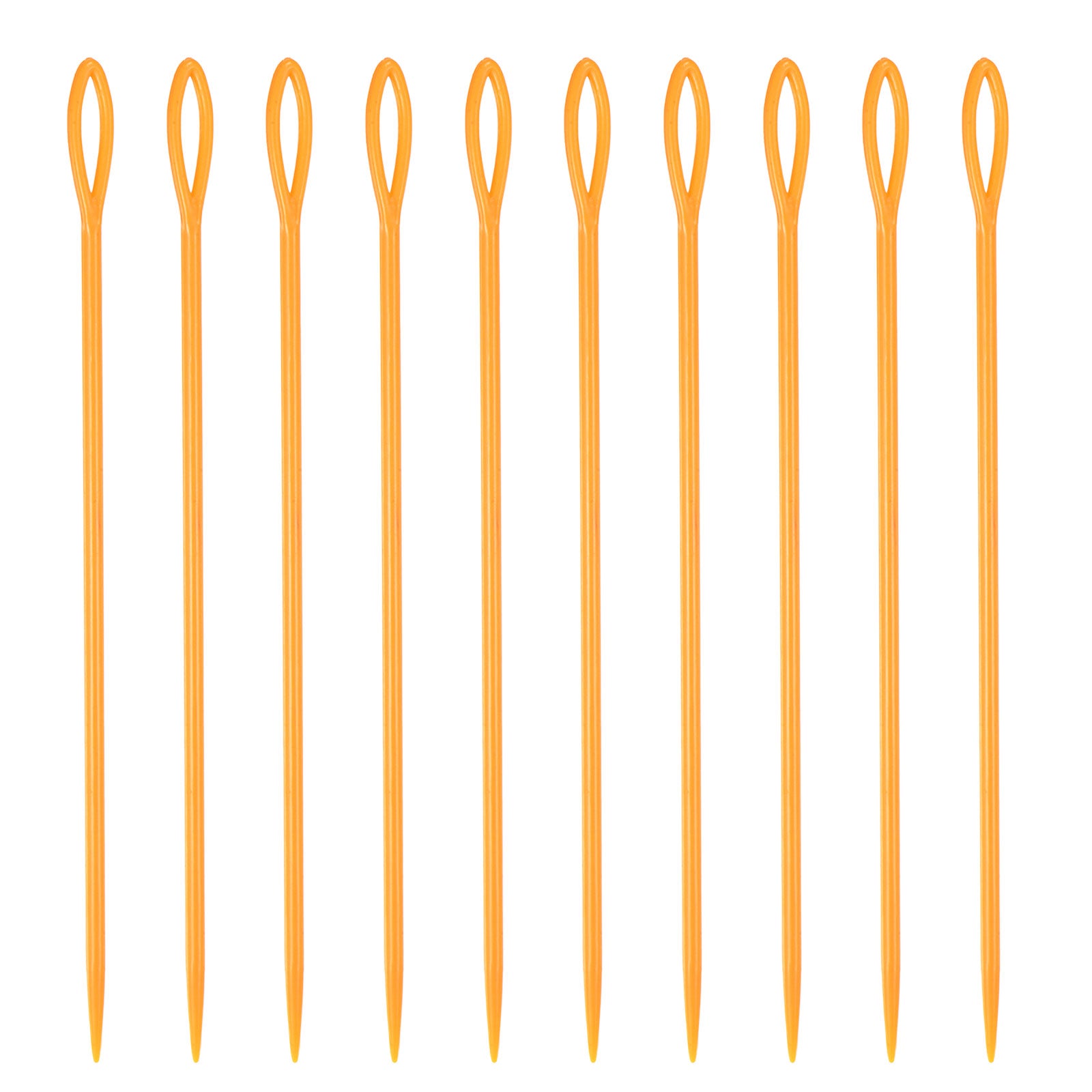 20pcs Plastic Sewing Needles, 15cm Large Eye Blunt Learning Needles ...