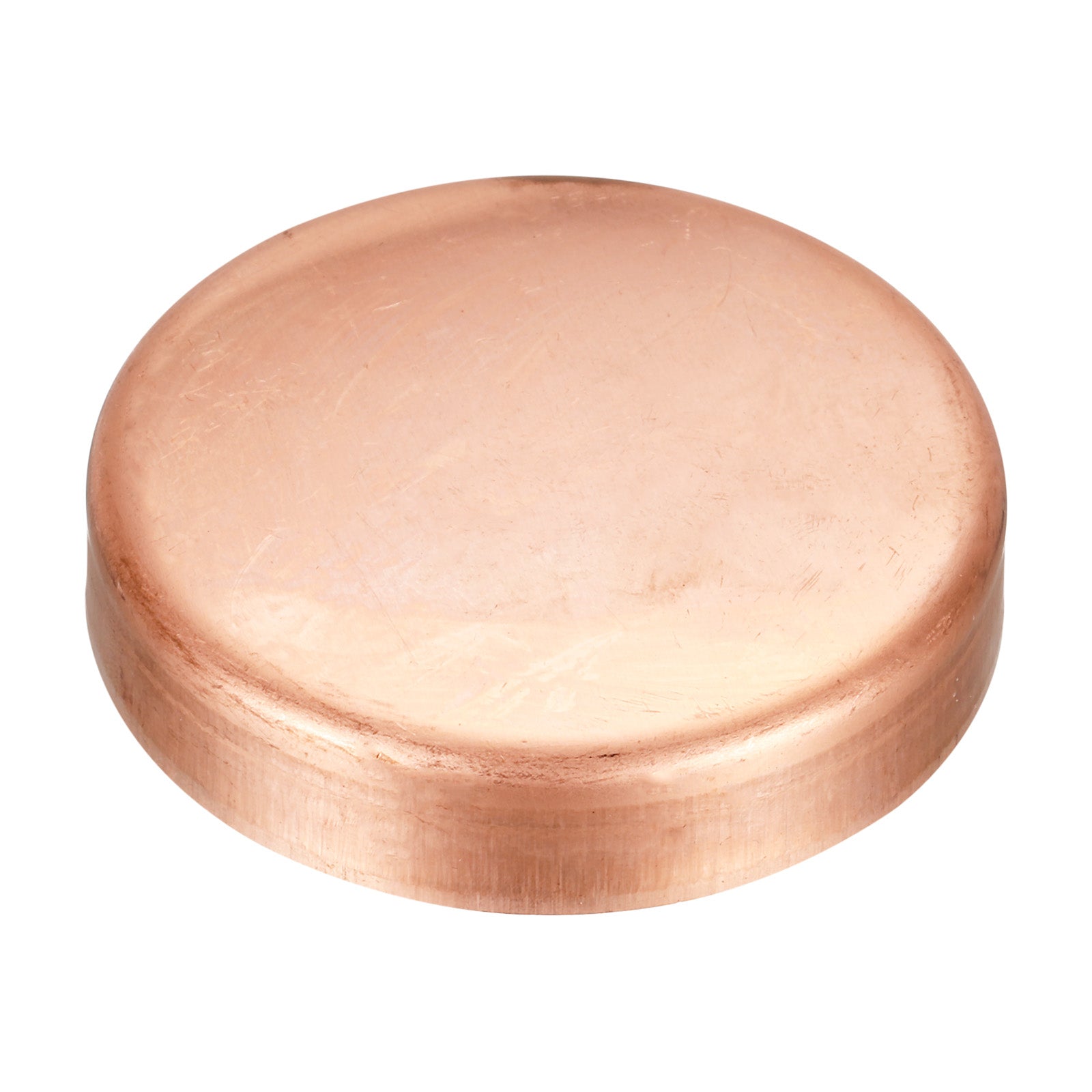 Copper End Cap Pipe Fitting Sweat Plug Connection 67mm ID for HVAC, Air ...