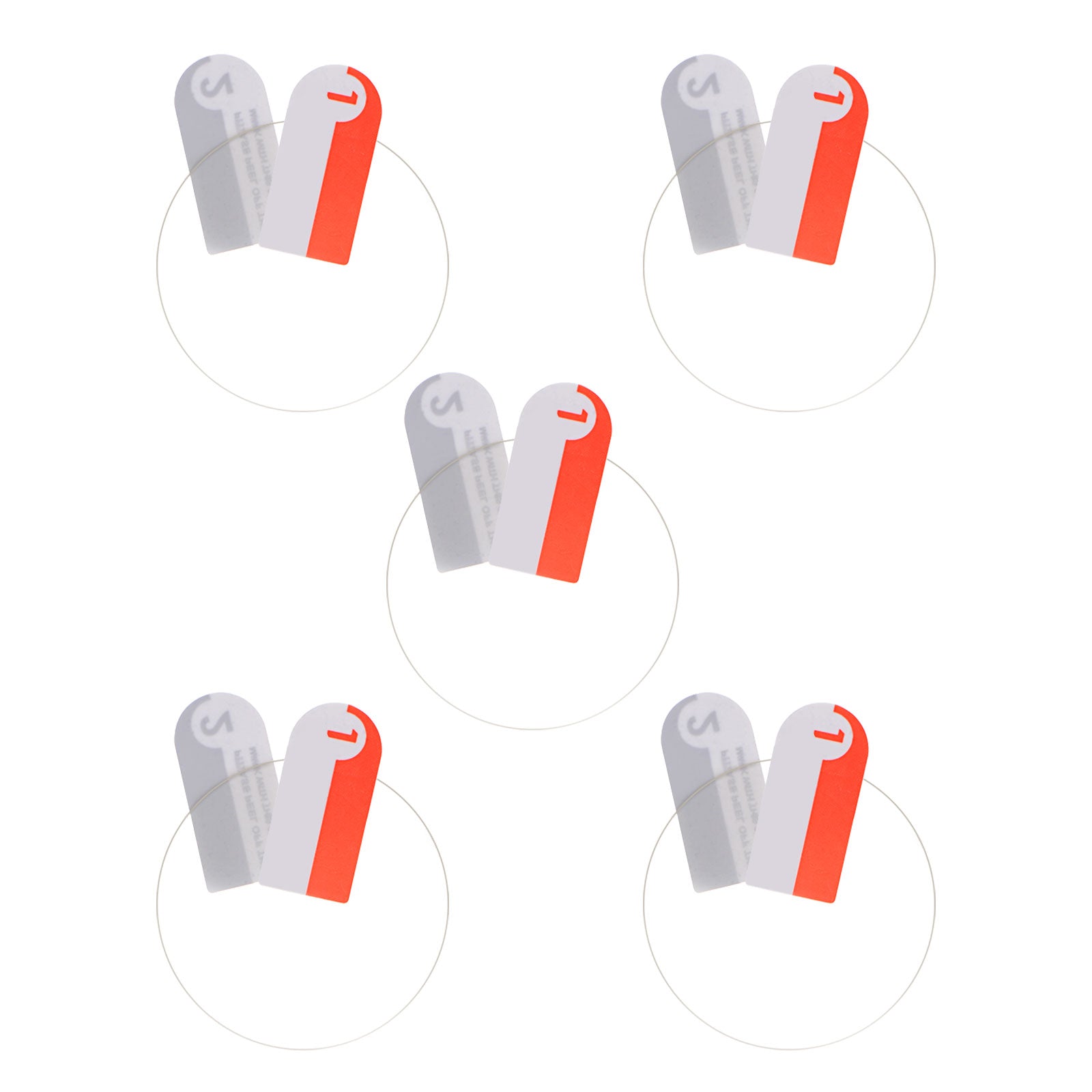 5pcs Watch Glass Screen Protectors 25mm HD High Definition PET ...