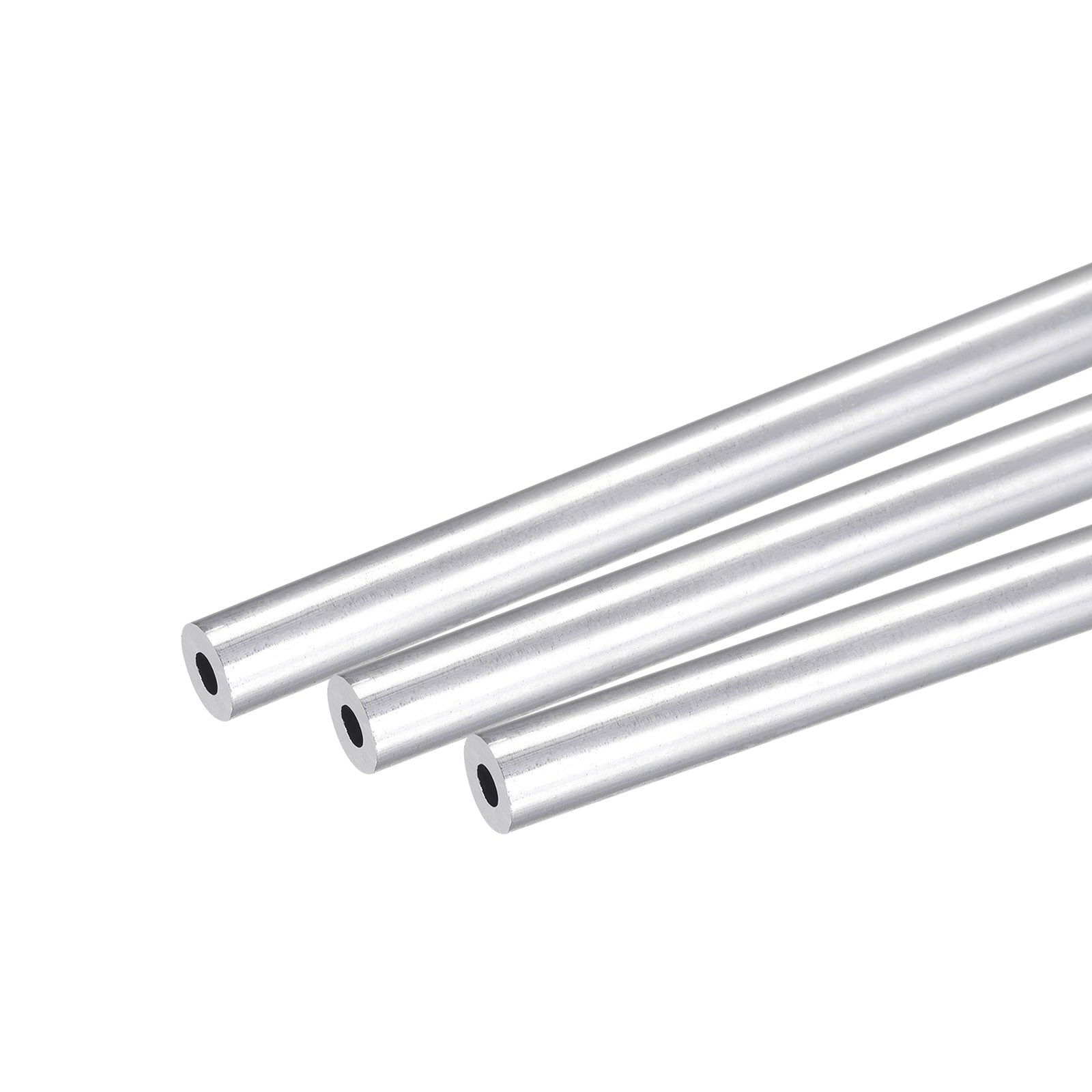 Uxcell 6063 Aluminum Round Tube 8mm OD 3mm Inner Dia 250mm Length Pipe ...