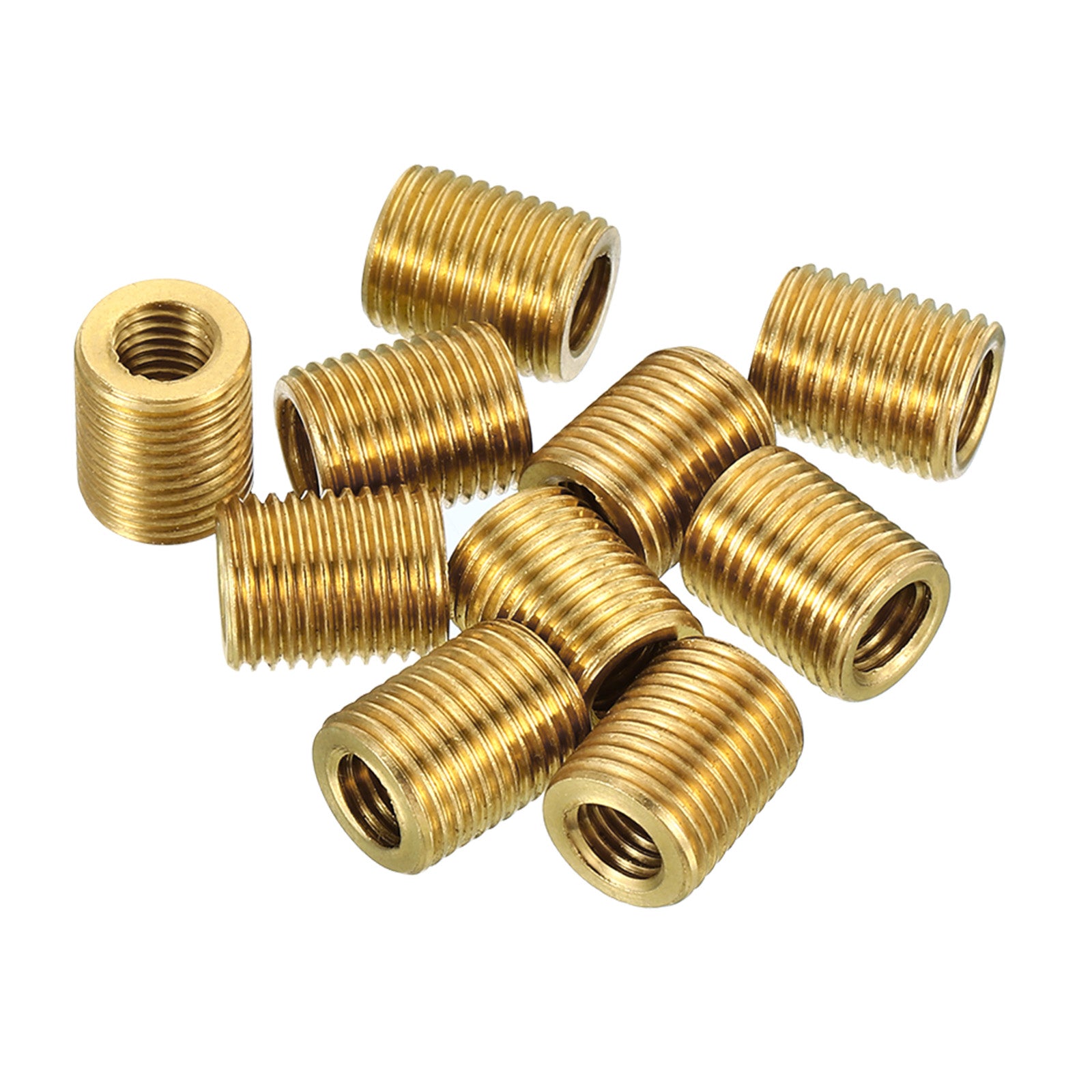 M10 to 1/4-27 Fine Thread Adapter Reducer Thread Reducing Nuts Insert ...