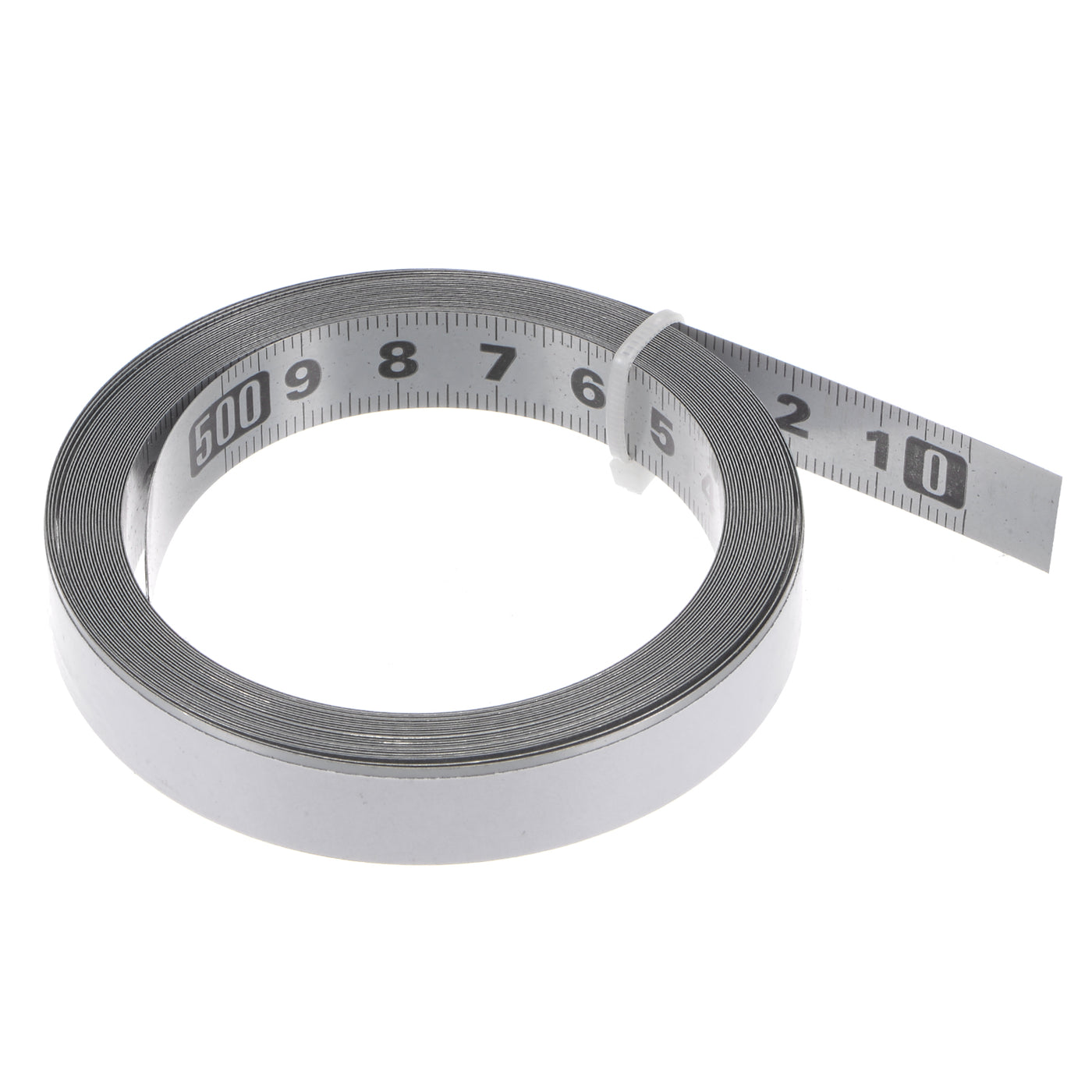 Adhesive Tape Measure 500cm Metric Right to Left Steel sticky Ruler ...
